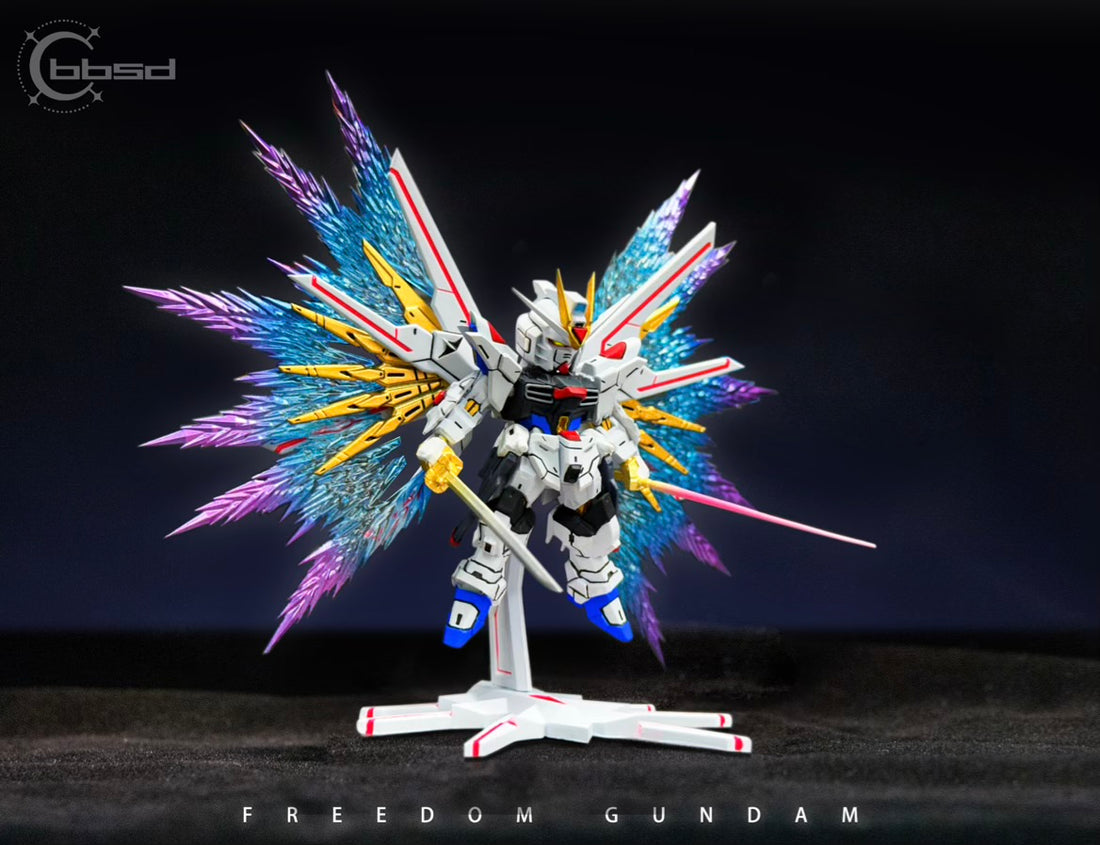 Mobile Suit Gundam BBSD Studio Strike Freedom Gundam Resin Statue ...