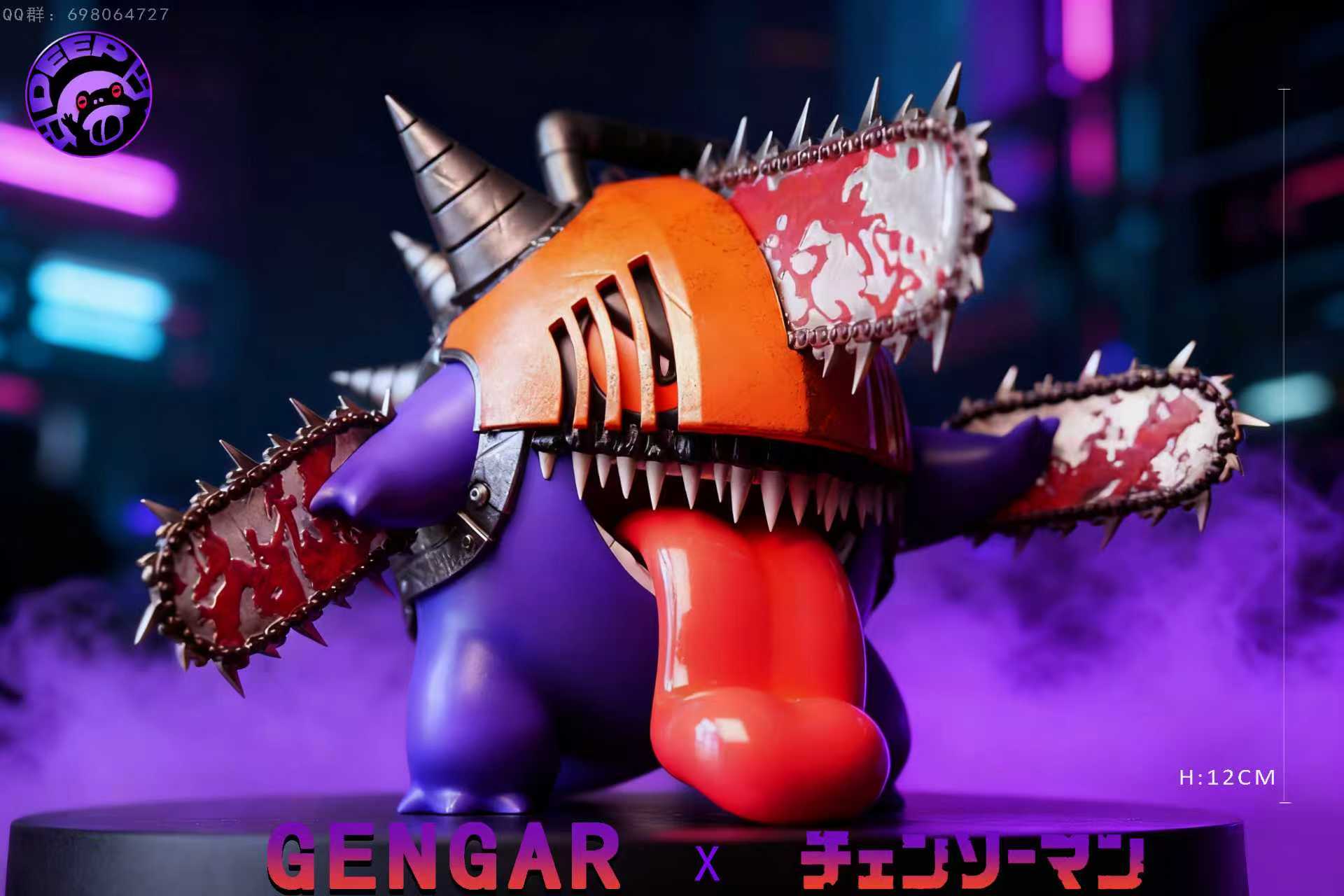 Pokemon DEEP Studio Gengar COS Chainsaw Man – ClubHouse Statues