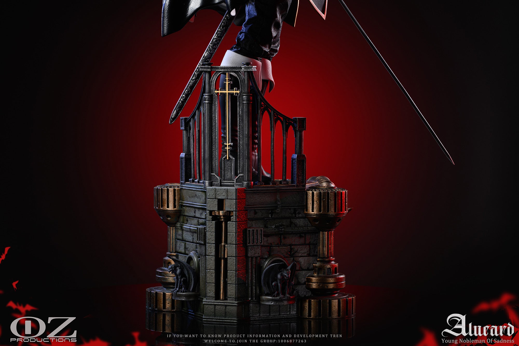 Castlevania OZ Studio Alucard Resin Statue – ClubHouse Statues