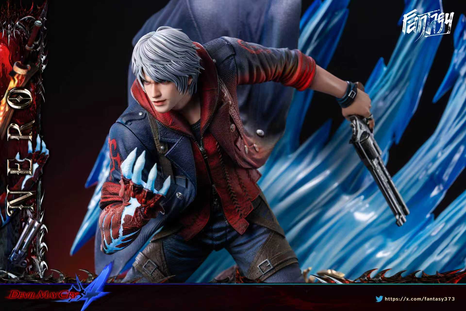 Devil May Cry 4 Fantasy Studio Nero Resin Statue – ClubHouse Statues