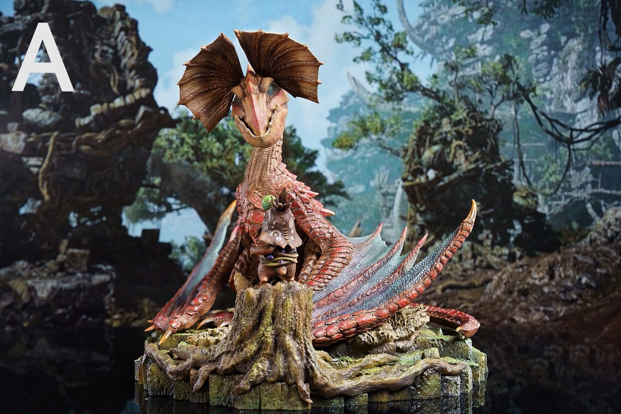 Monster Hunter Dragon Frontier Studio Yian Kut Ku Resin Statue ...