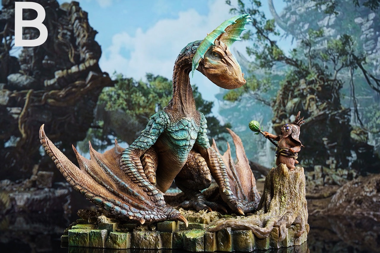 Monster Hunter Dragon Frontier Studio Yian Kut Ku Resin Statue ...