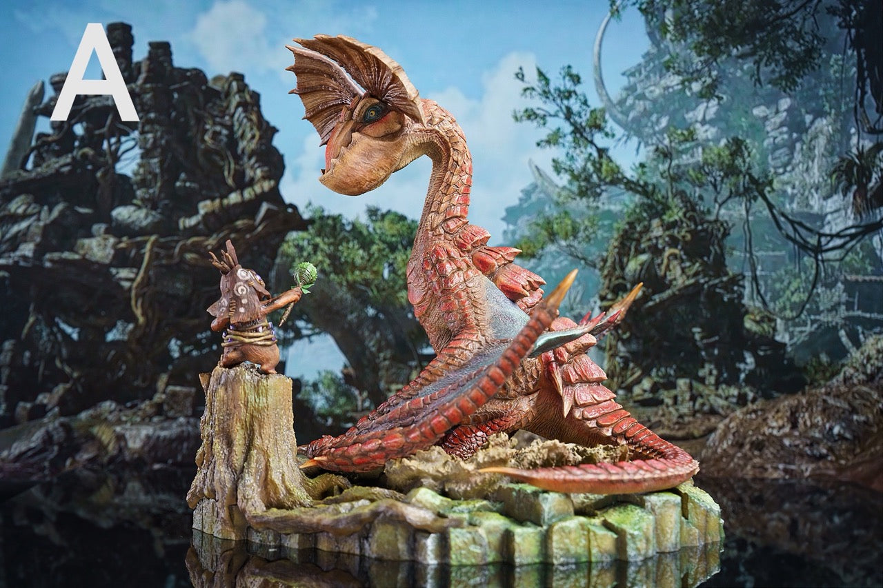 Monster Hunter Dragon Frontier Studio Yian Kut Ku Resin Statue ...