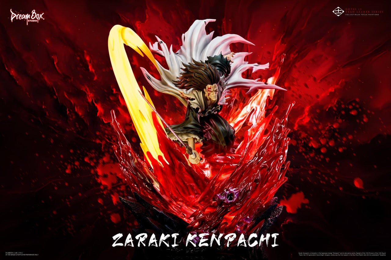 Bleach Dream Box Studio Zaraki Kenpachi Resin Statue – ClubHouse Statues