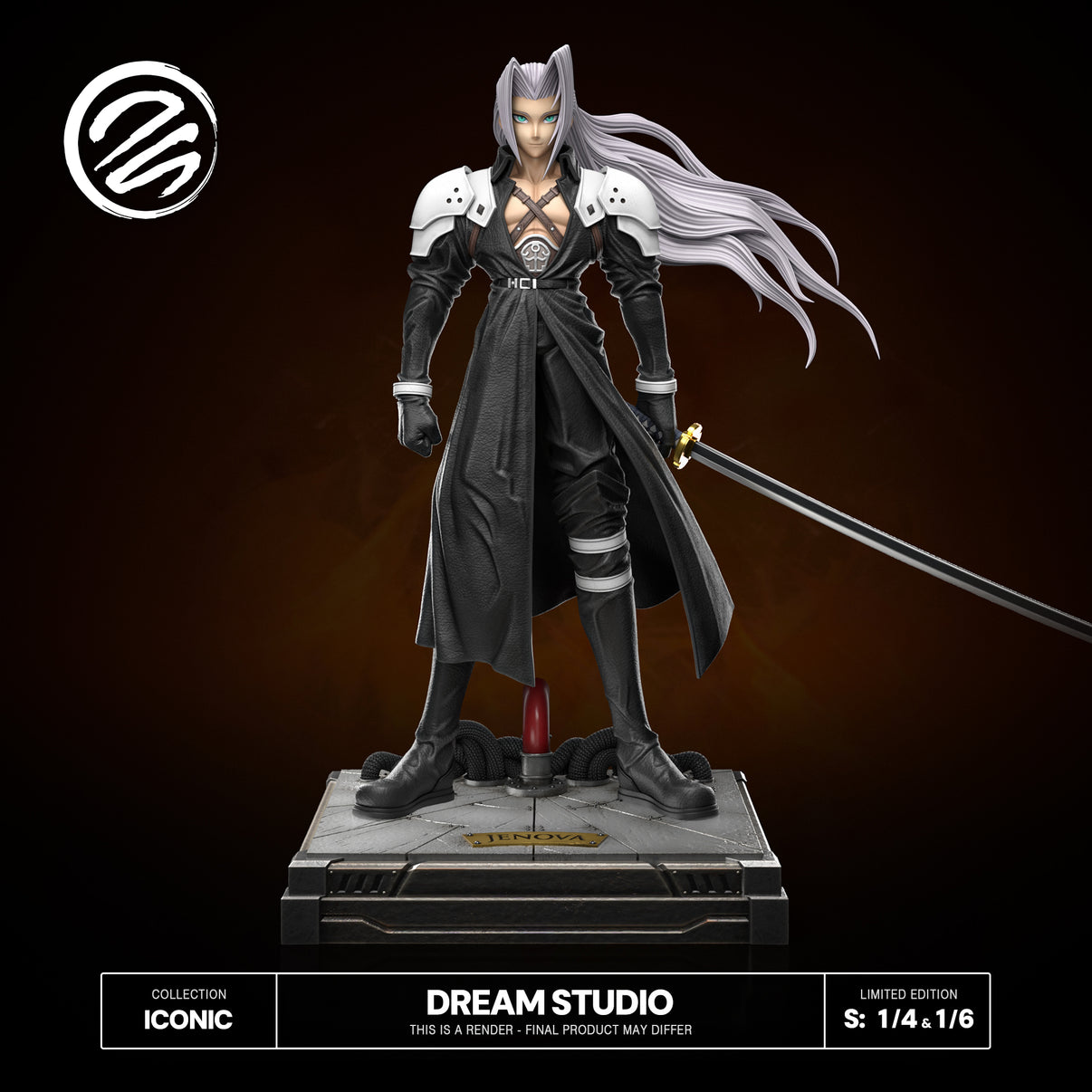 Final Fantasy VII Dream Studio OG Sephiroth Resin Statue – ClubHouse ...