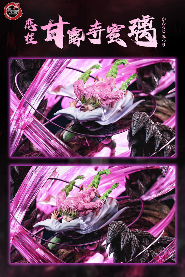 Demon Slayer Fantasy Studio Kanroji Mitsuri x Hantengu Resin Statue ...