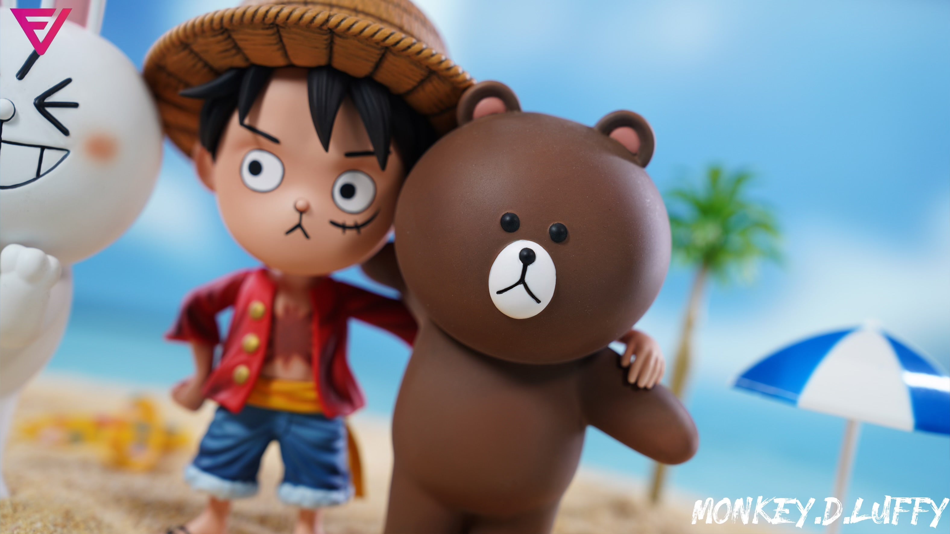 One Piece Eve Studio Luffy & Brown & Cony Resin Statue – ClubHouse Statues