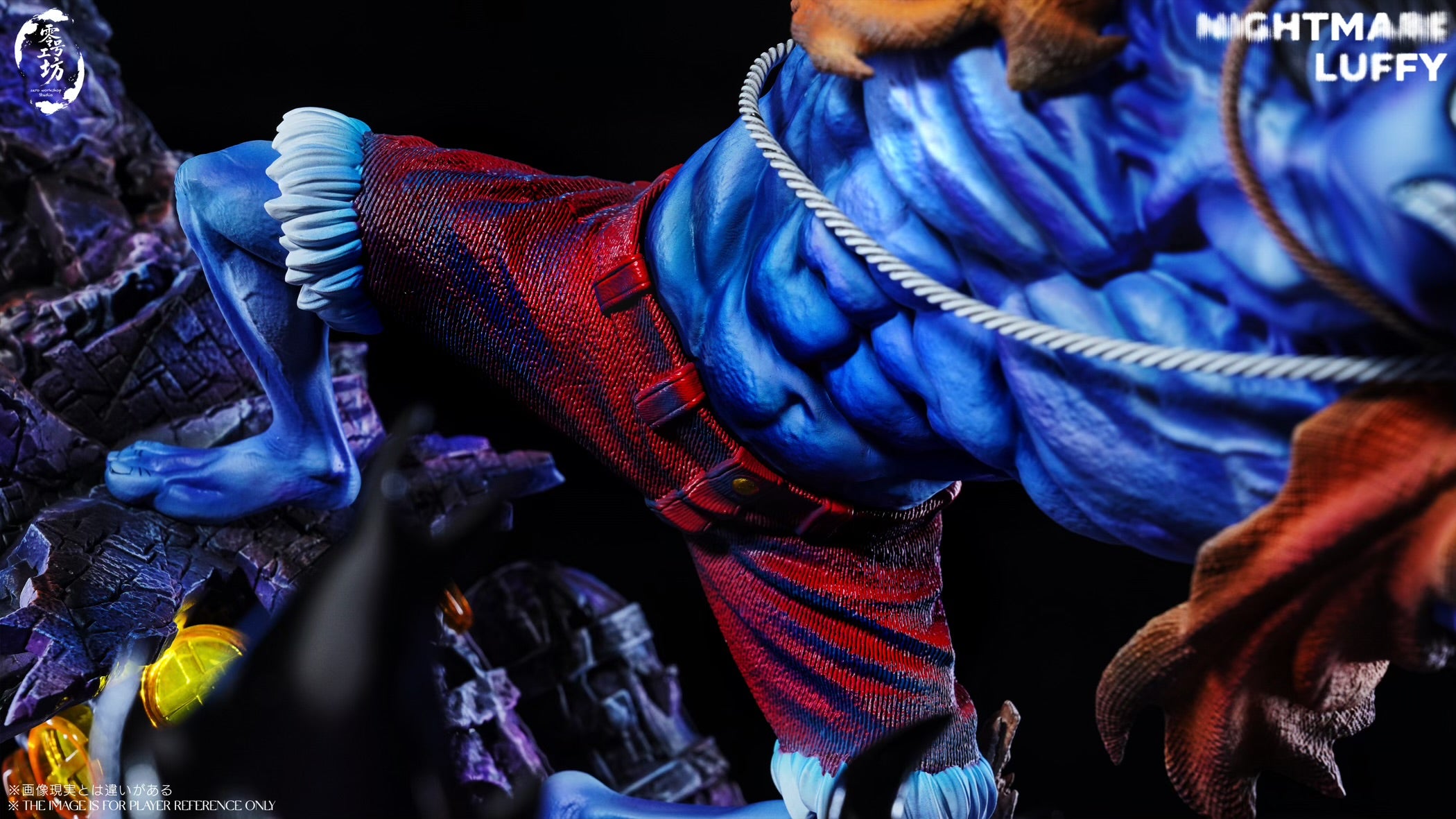 One Piece Zero WorkShop Studio x TMD Studio Nightmare Luffy Resin Stat ...