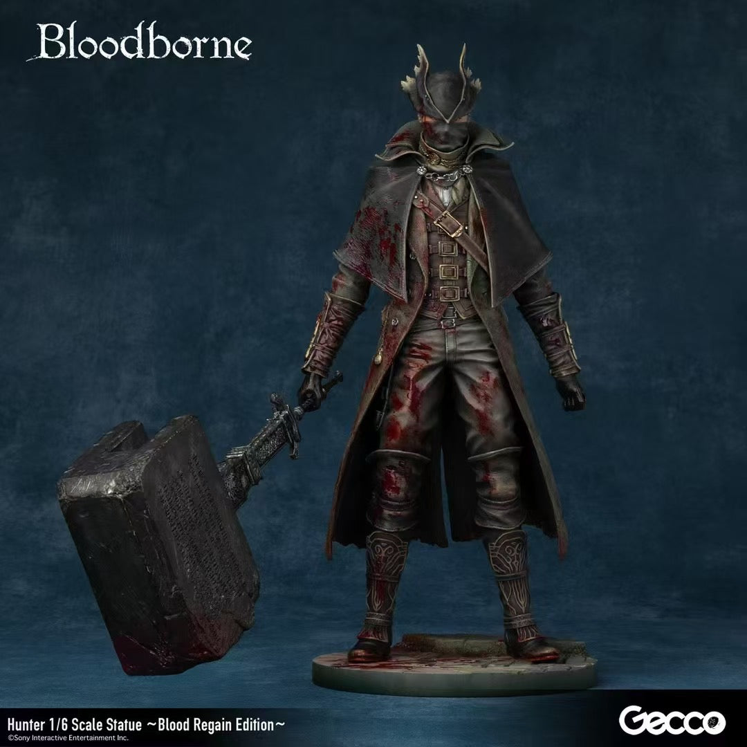 Bloodborne Gecco Studio The Hunter Blood Regain Licensed Statue ...