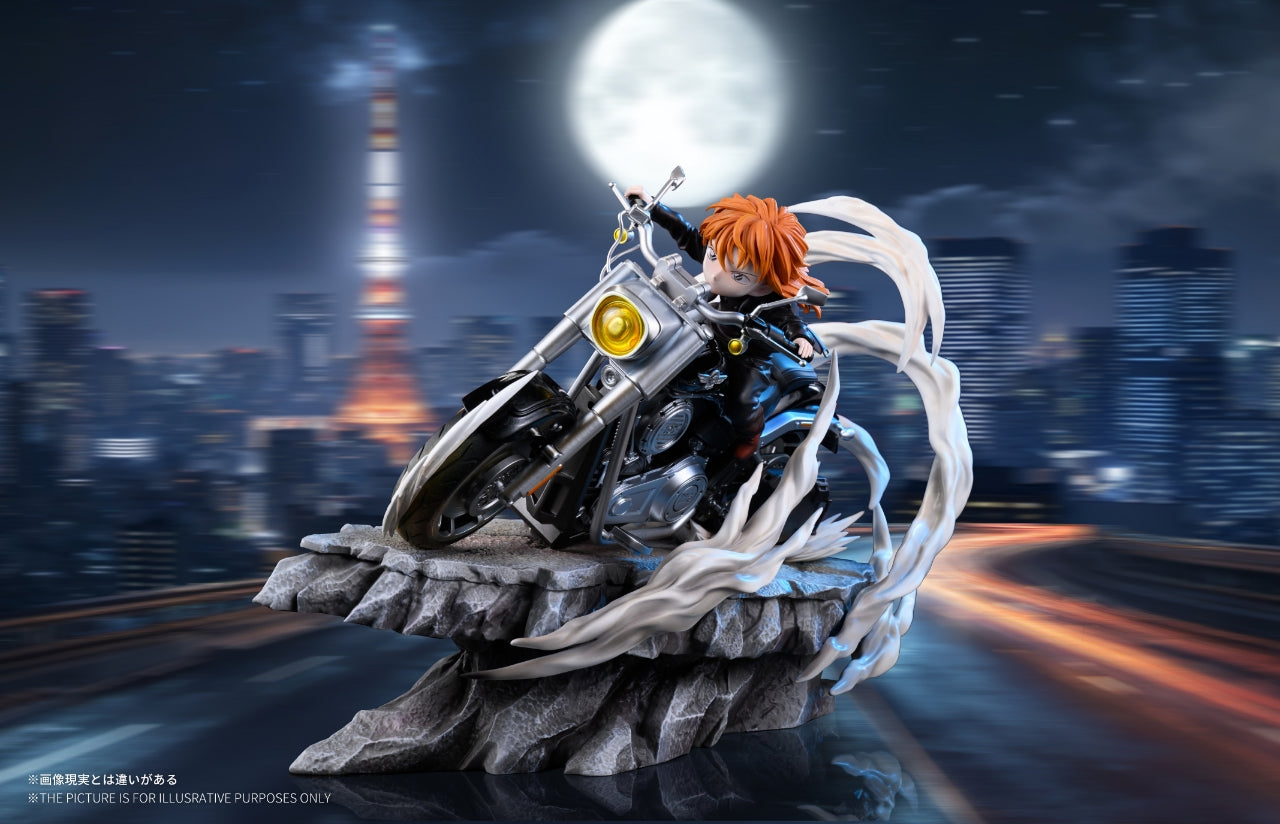 Detective Conan YYDS Studio Motorcycle Haibara Ai Resin Statue ...