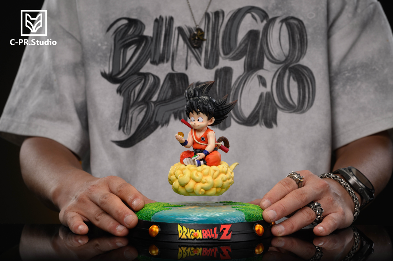 Dragon Ball CPR Studio Kid Goku on Nimbus Resin Statue – ClubHouse Statues
