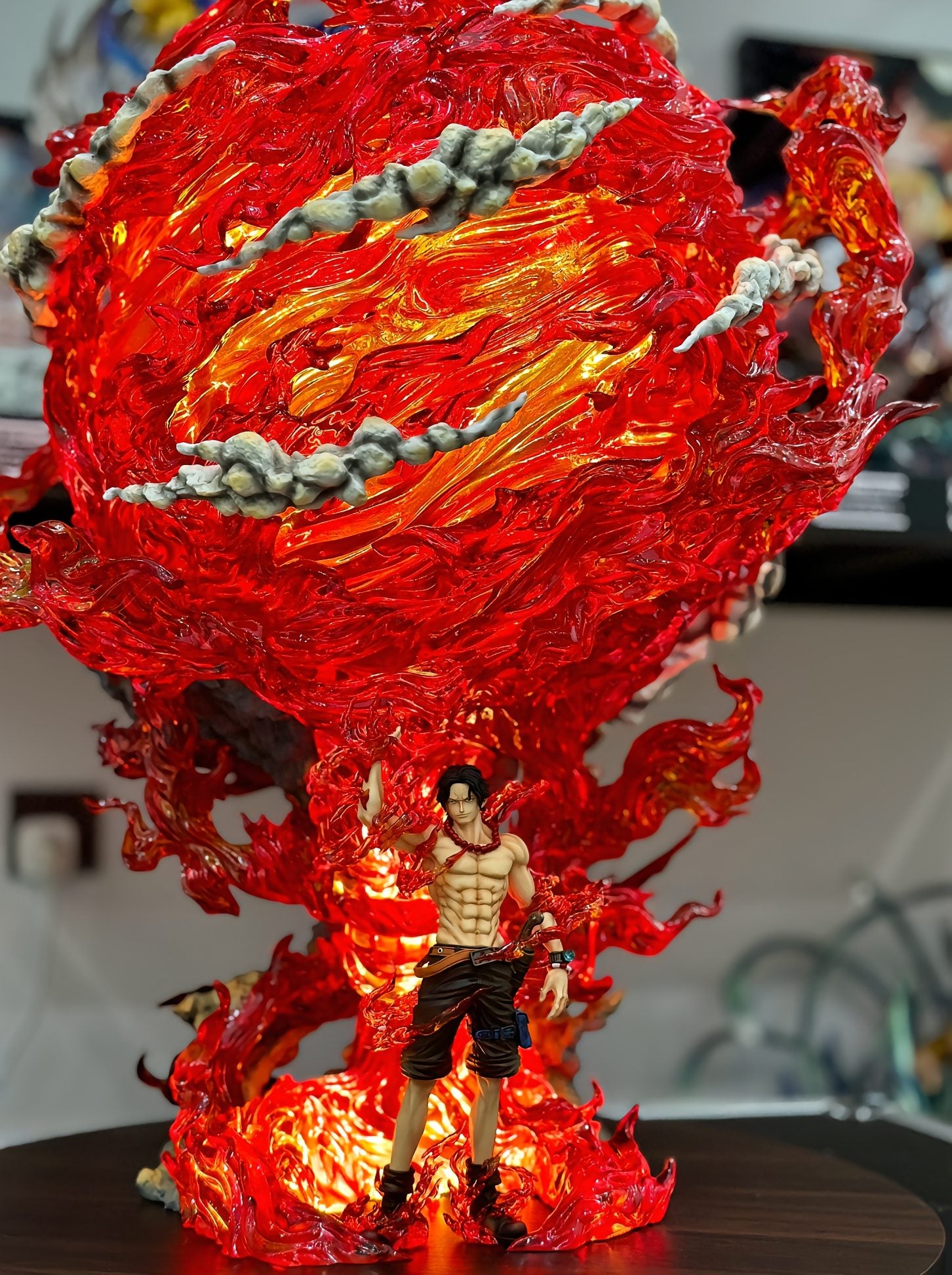 One Piece DOD Studio Portgas D Ace Fireball Resin Statue – ClubHouse ...