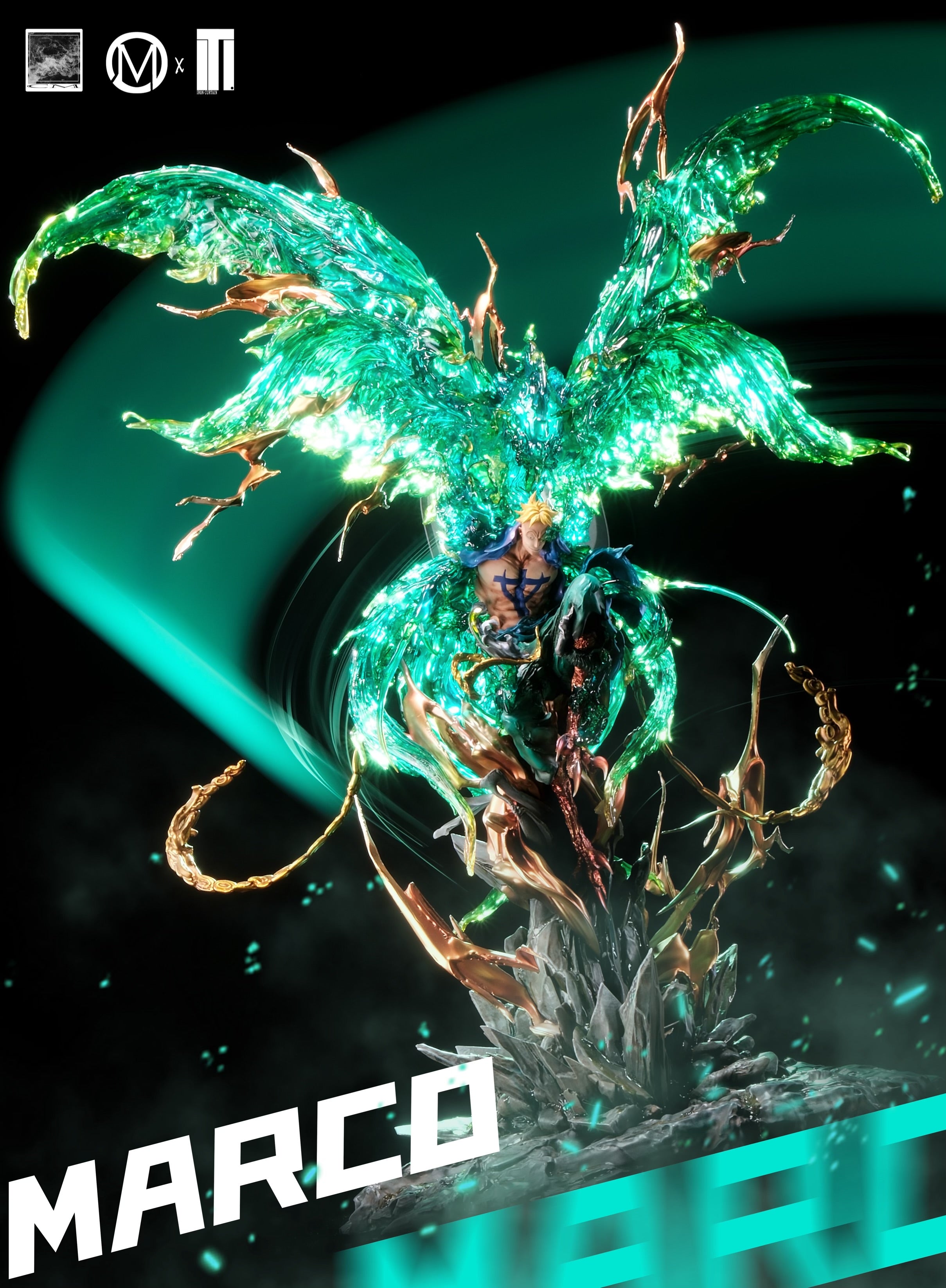One Piece Iron Curtain Studio Marco Phoenix Resin Statue [PRE-ORDER]