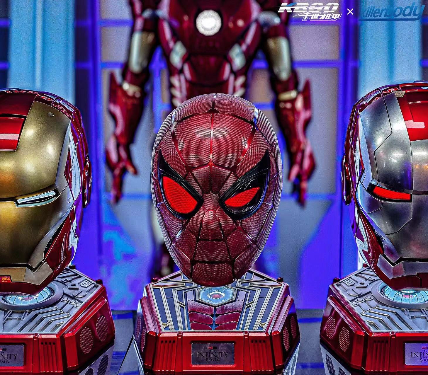 Marvel KillerBody Studio Spider Man Helmet – ClubHouse Statues