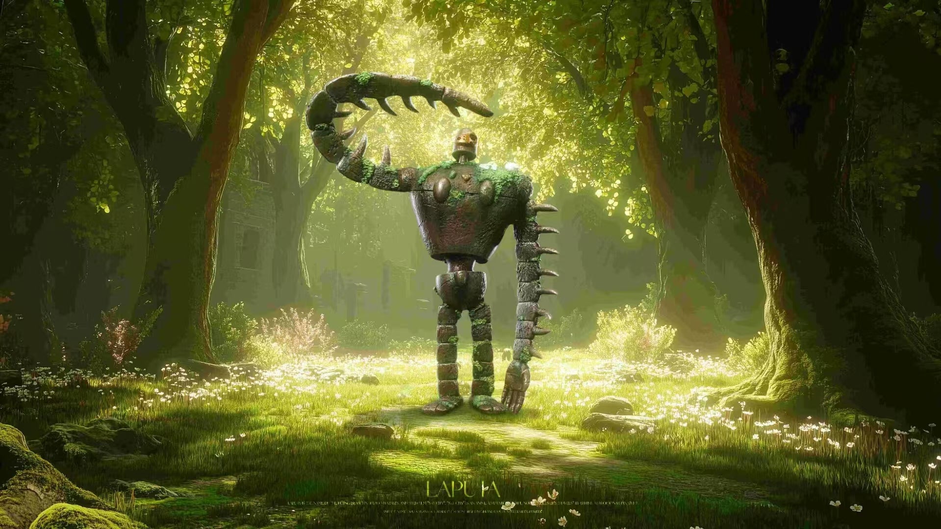 Castle in the Sky ZJB Studio x LaPuta Studio Robot Soldier Resin Statu