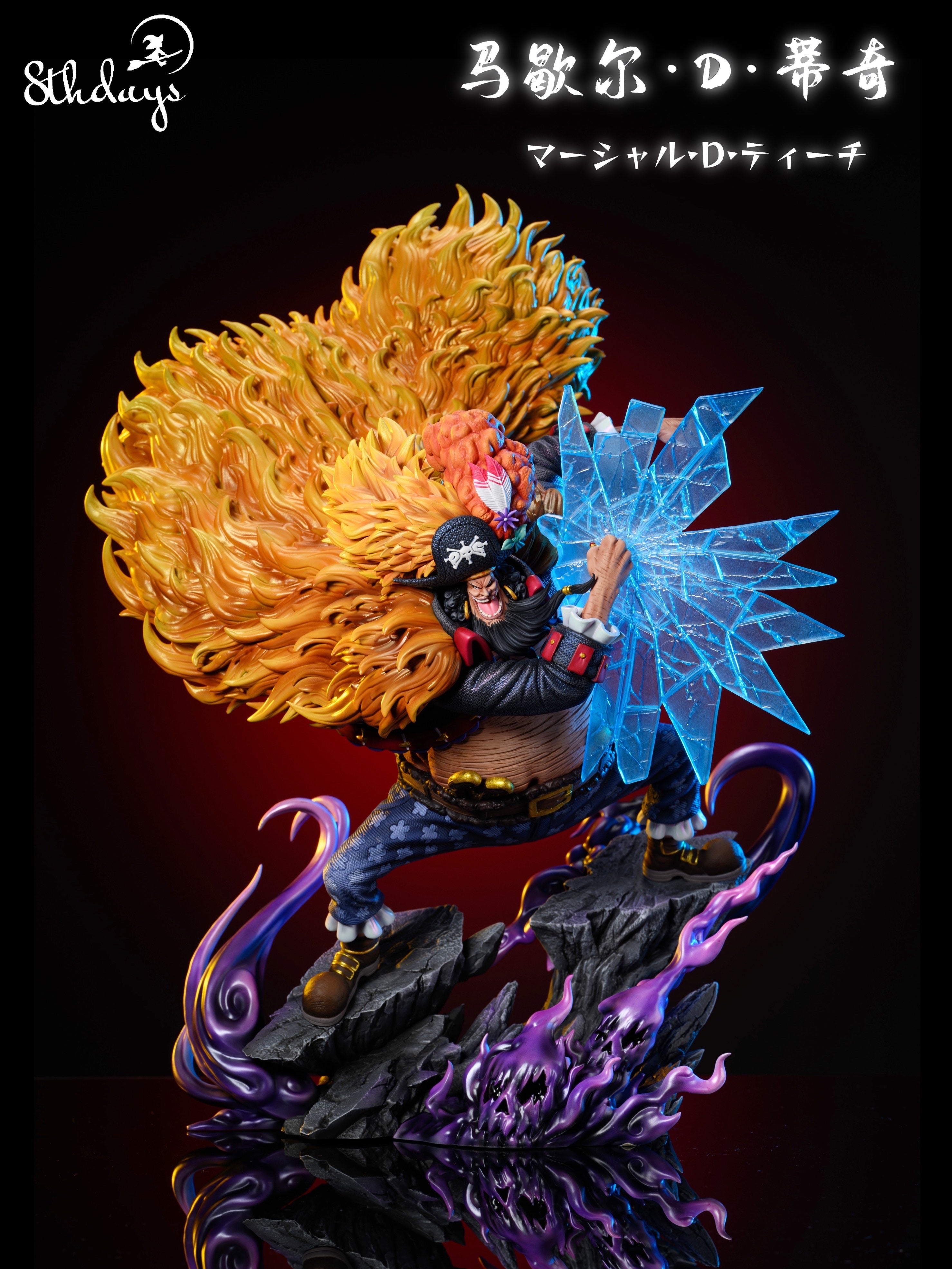 One Piece 8th Day Studio Marshall D Teach Resin Statue – ClubHouse Statues