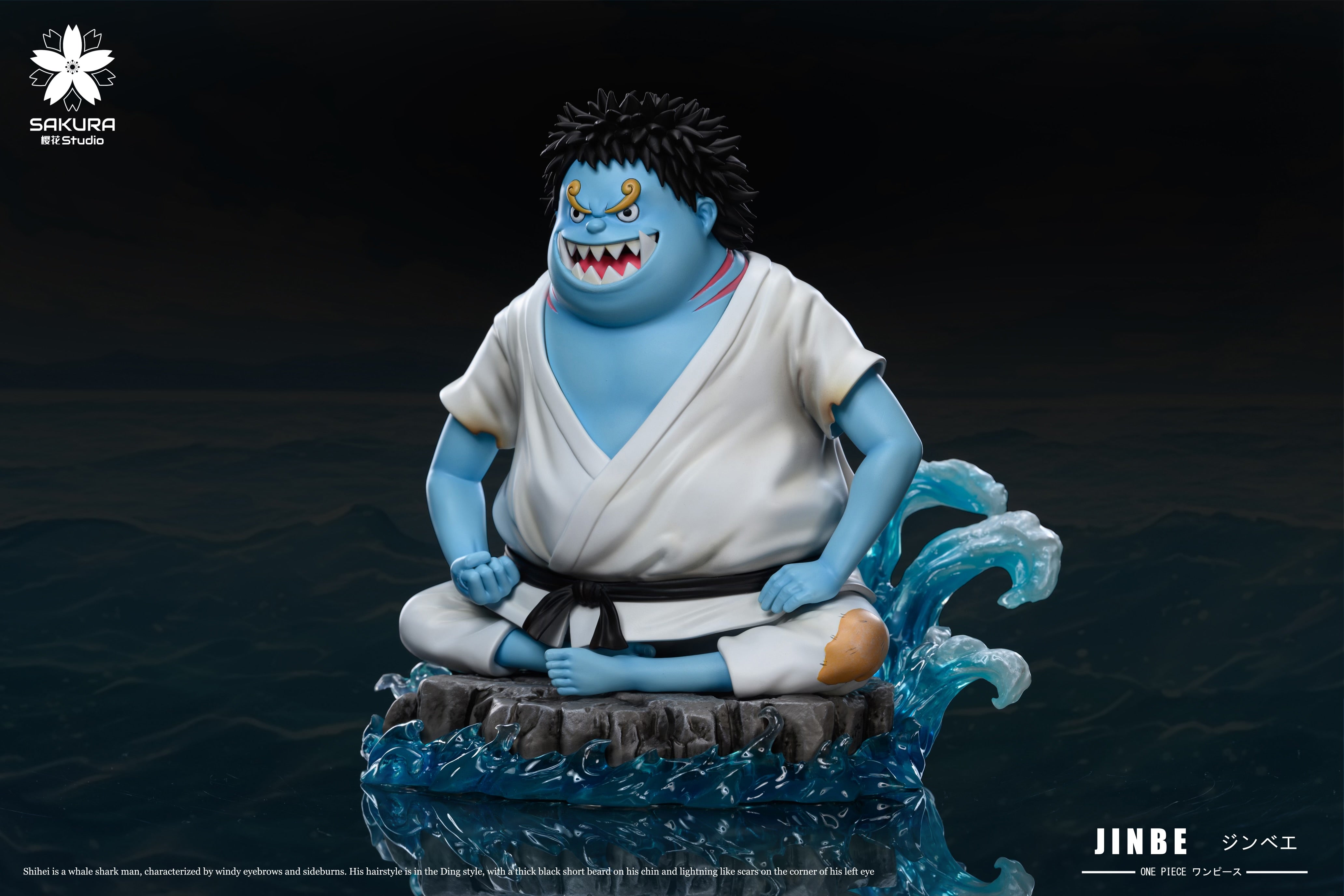 One Piece Sakura Studio Childhood Jinbe Resin Statue – ClubHouse Statues