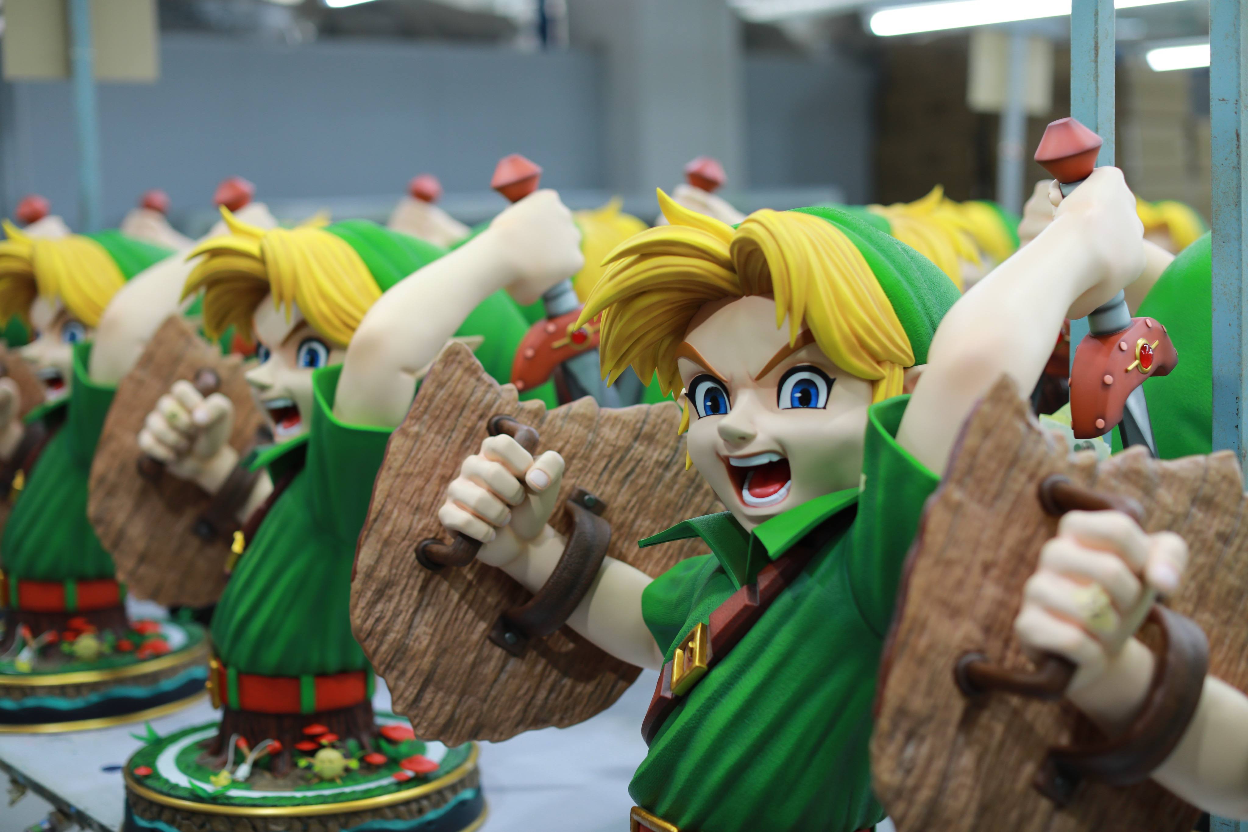 Legend of Zelda Kintsukuroi Creations Young Link Lifesize Bust ...
