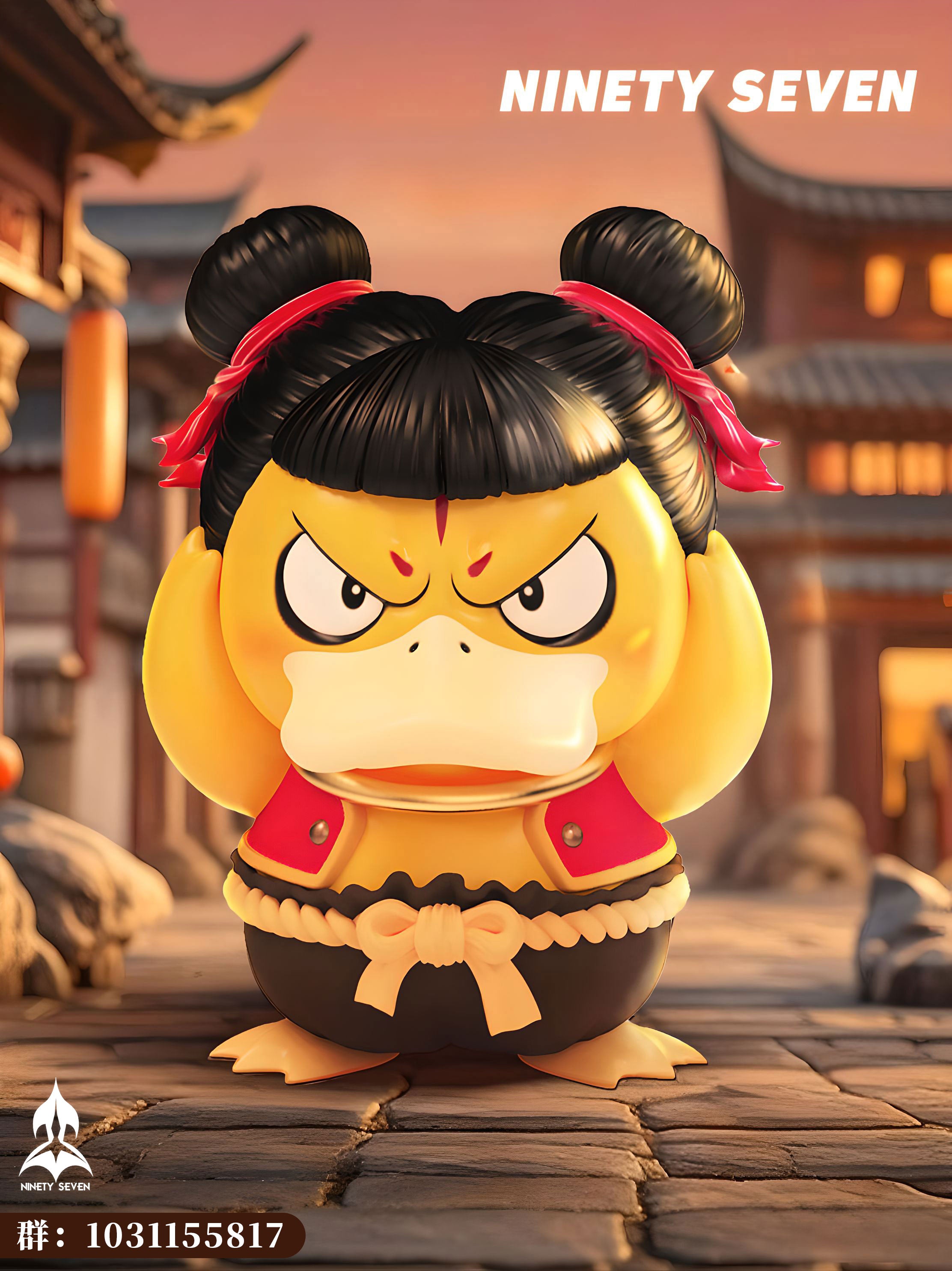 Pokemon Ninety Seven Studio Psyduck COS Nezha Resin Statue – ClubHouse ...