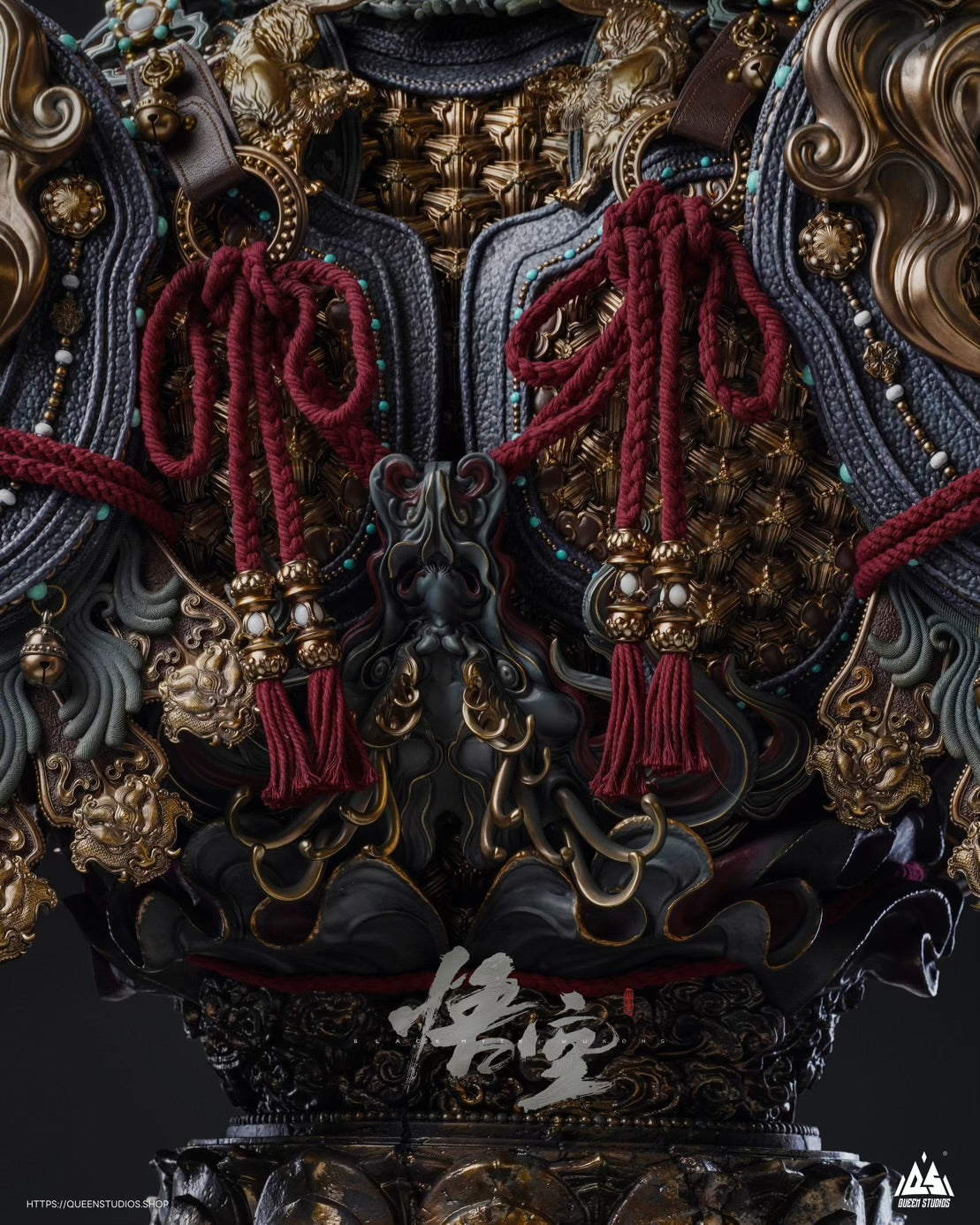 Black Myth WuKong Queen Studios Bust WuKong Licensed Resin Statue ...