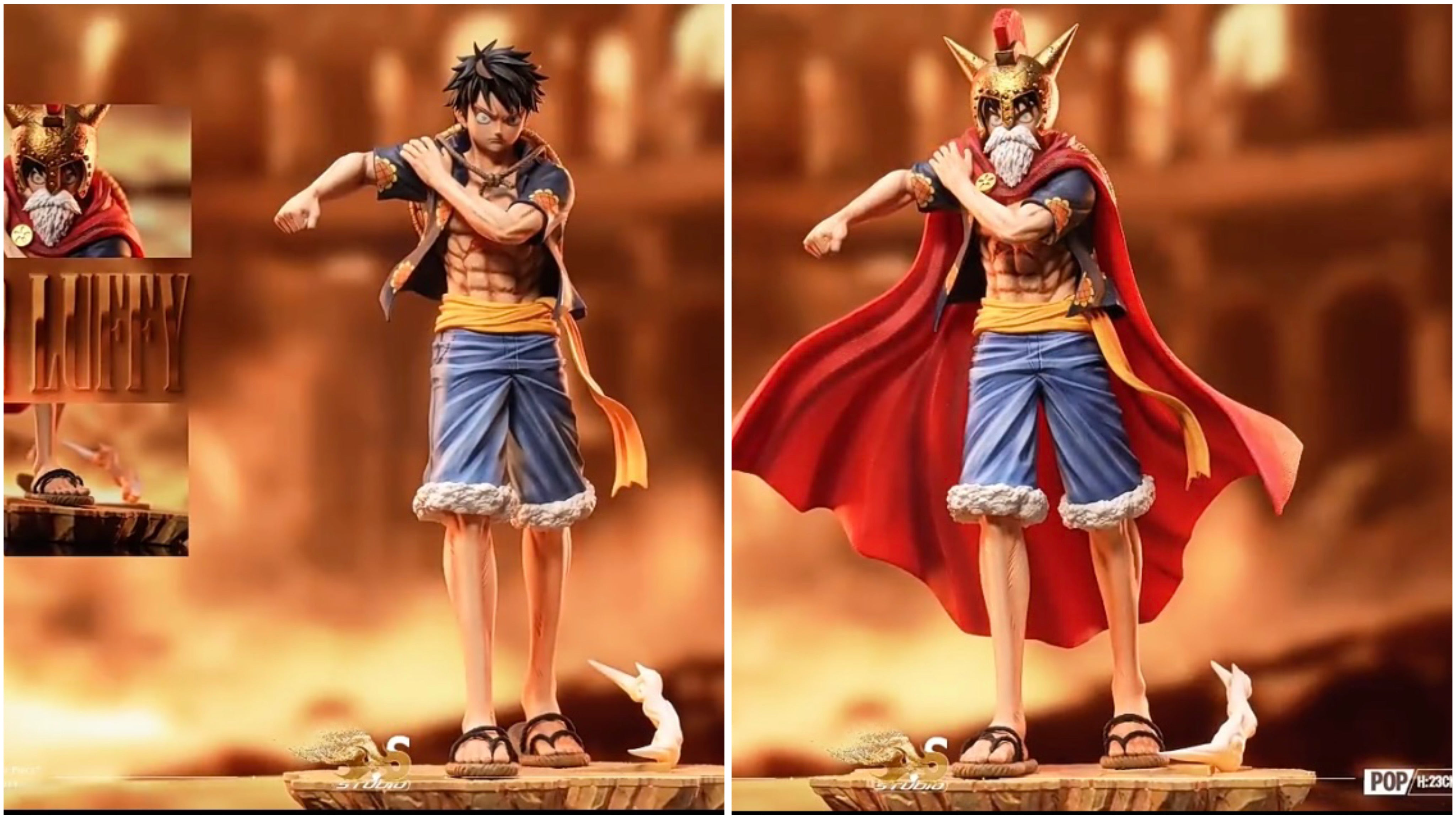 One Piece AS Studio Lucy x Monkey D. Luffy Resin Statue – ClubHouse Statues