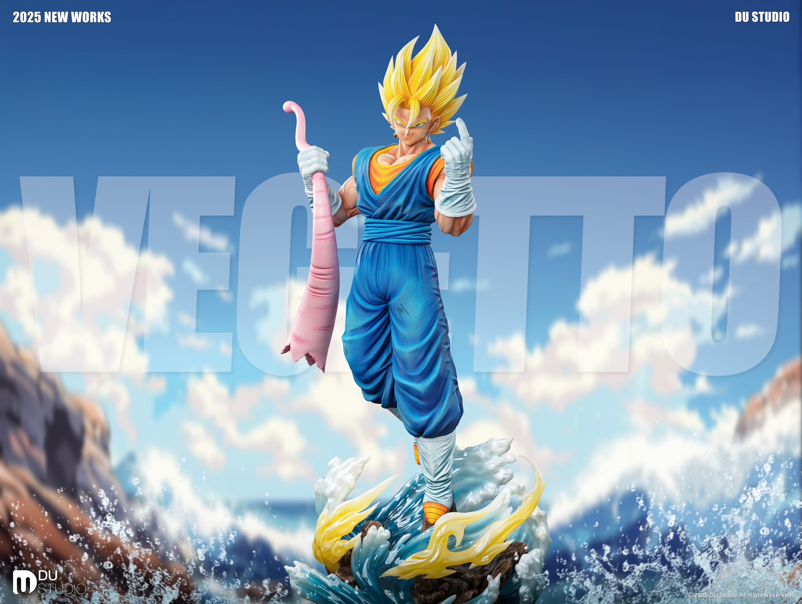 Dragon Ball DU Studio Super Vegito Resin Statue – ClubHouse Statues