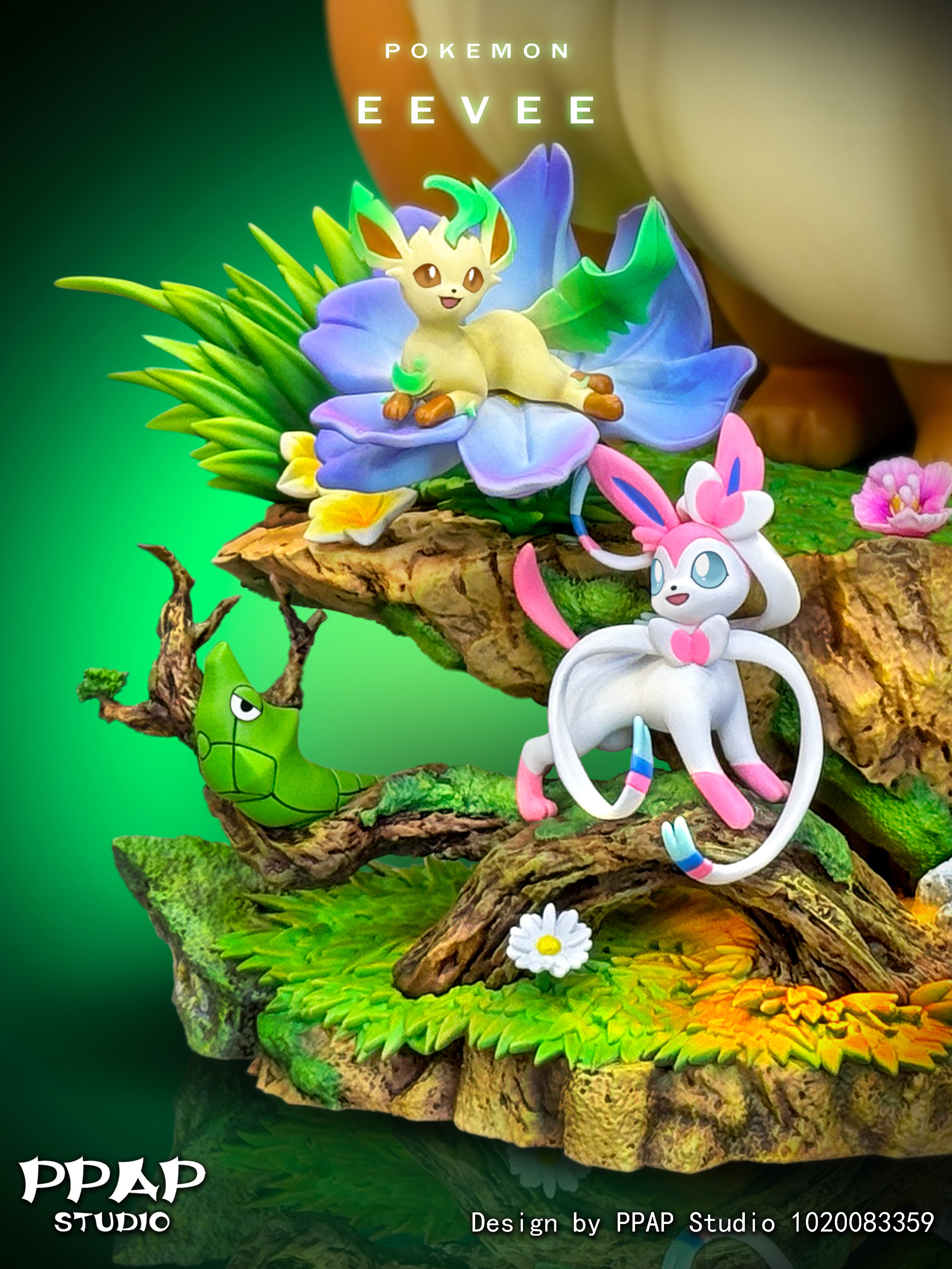 Pokemon PPAP Studio Eevee Evolutions Diorama Resin Statue – ClubHouse ...