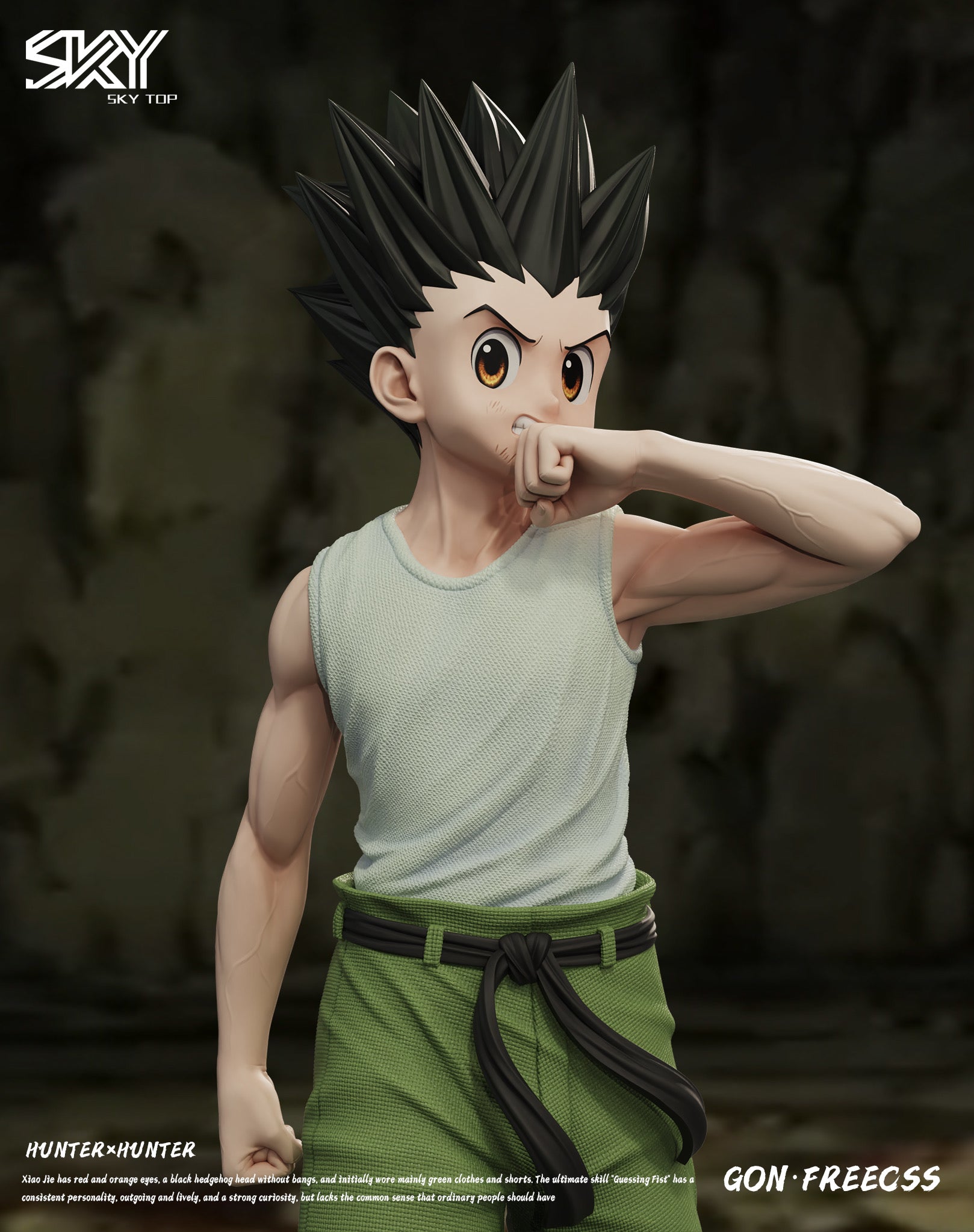 Hunter x Hunter Sky Top Studio Gon Freecss – ClubHouse Statues