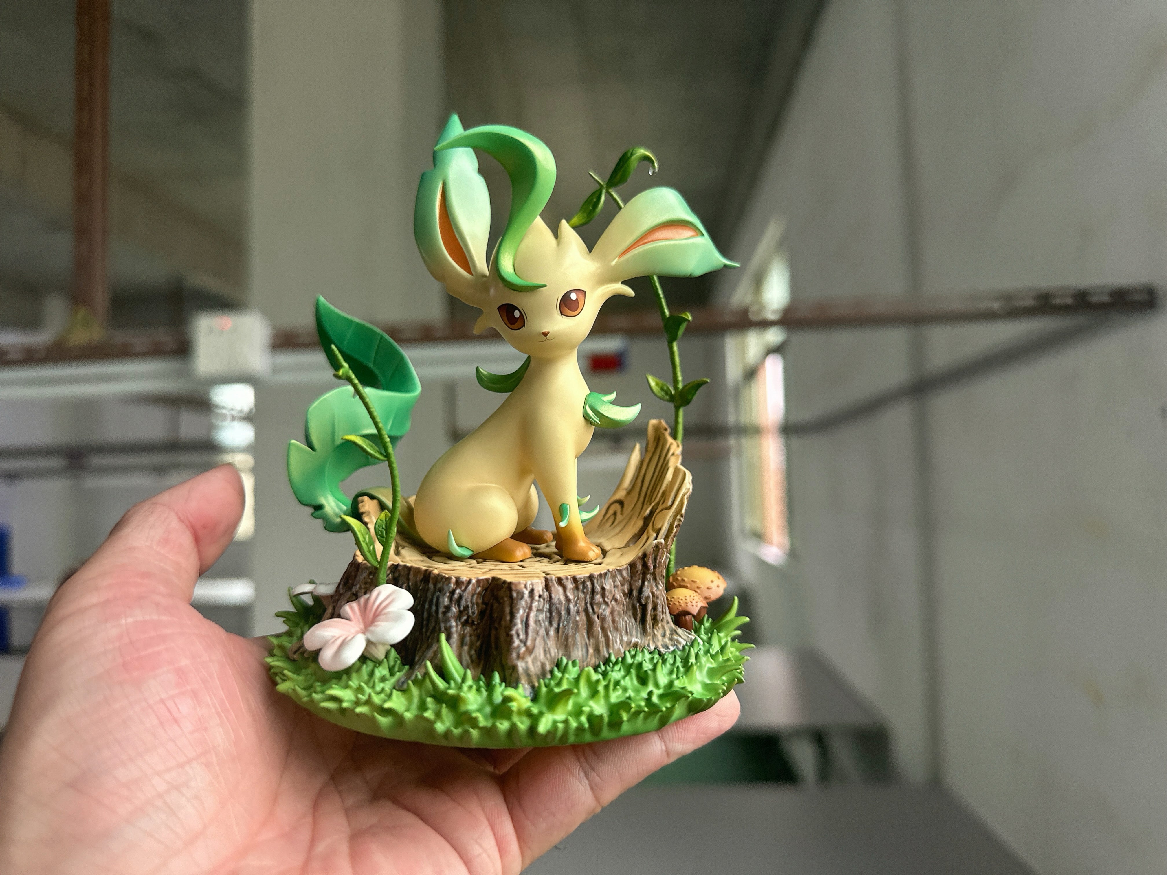 Pokemon Digital Monster Studio Leafeon Resin Statue [CHINA STOCK]