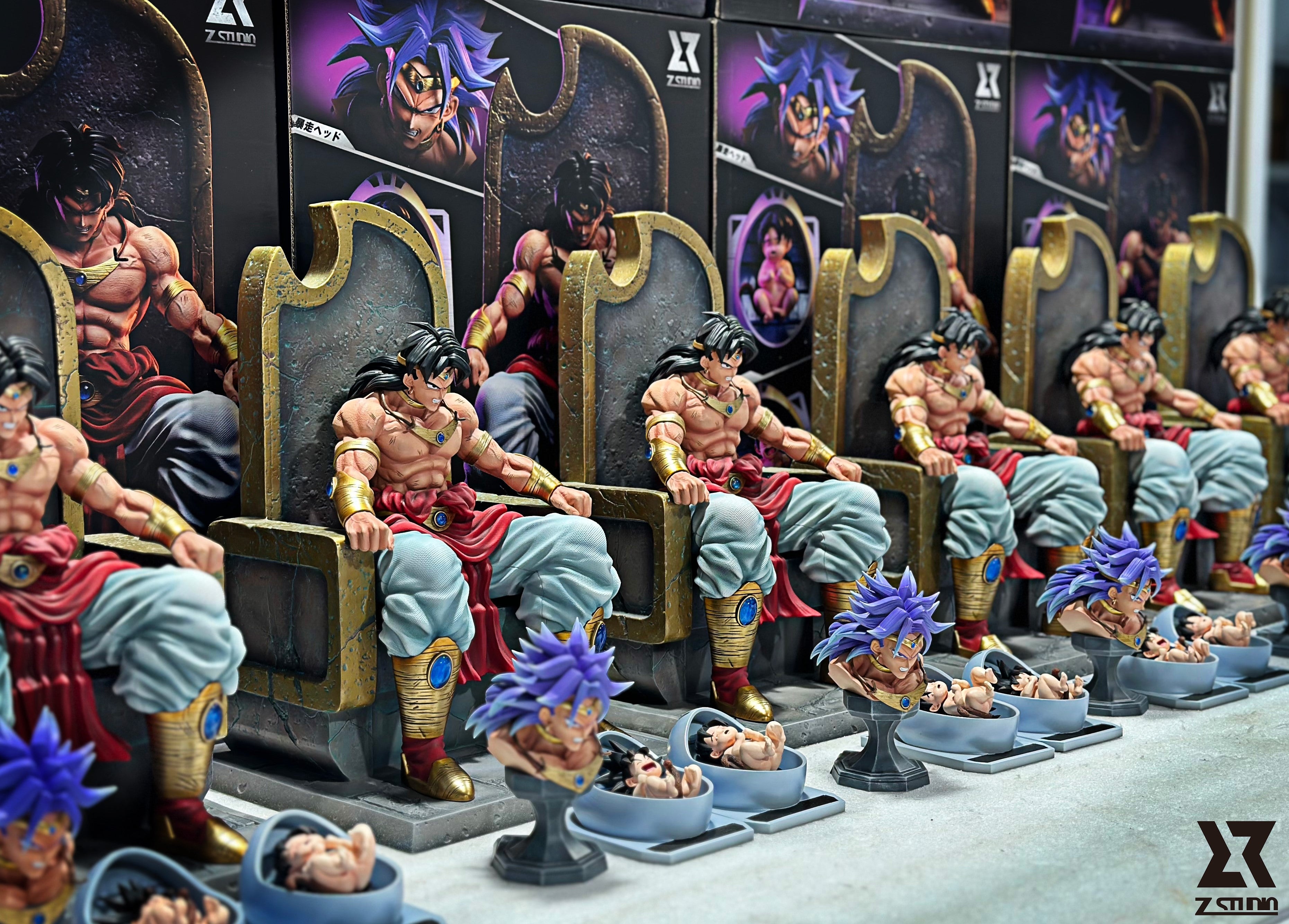 Dragon Ball Z Studio Throne Broly Resin Statue – ClubHouse Statues