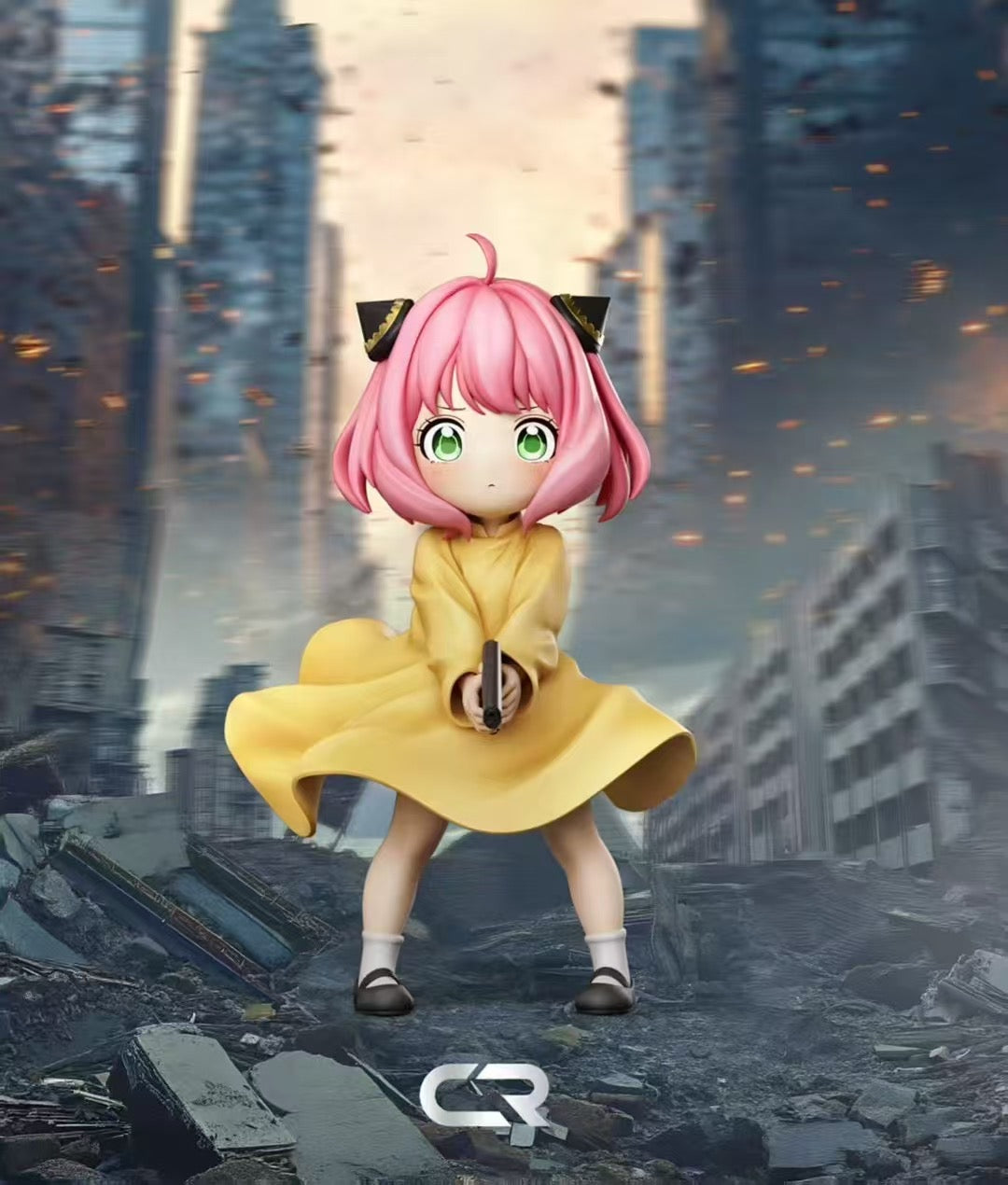 Spy x Family CR Studio Gun Raising Anya Resin Statue – ClubHouse Statues