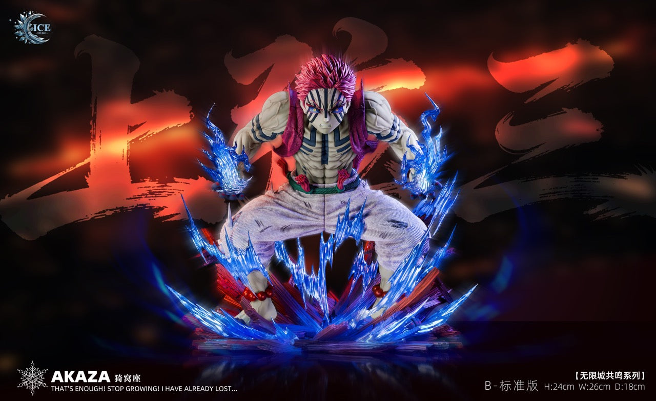 Demon Slayer ICE Studio Akaza Resin Statue – ClubHouse Statues