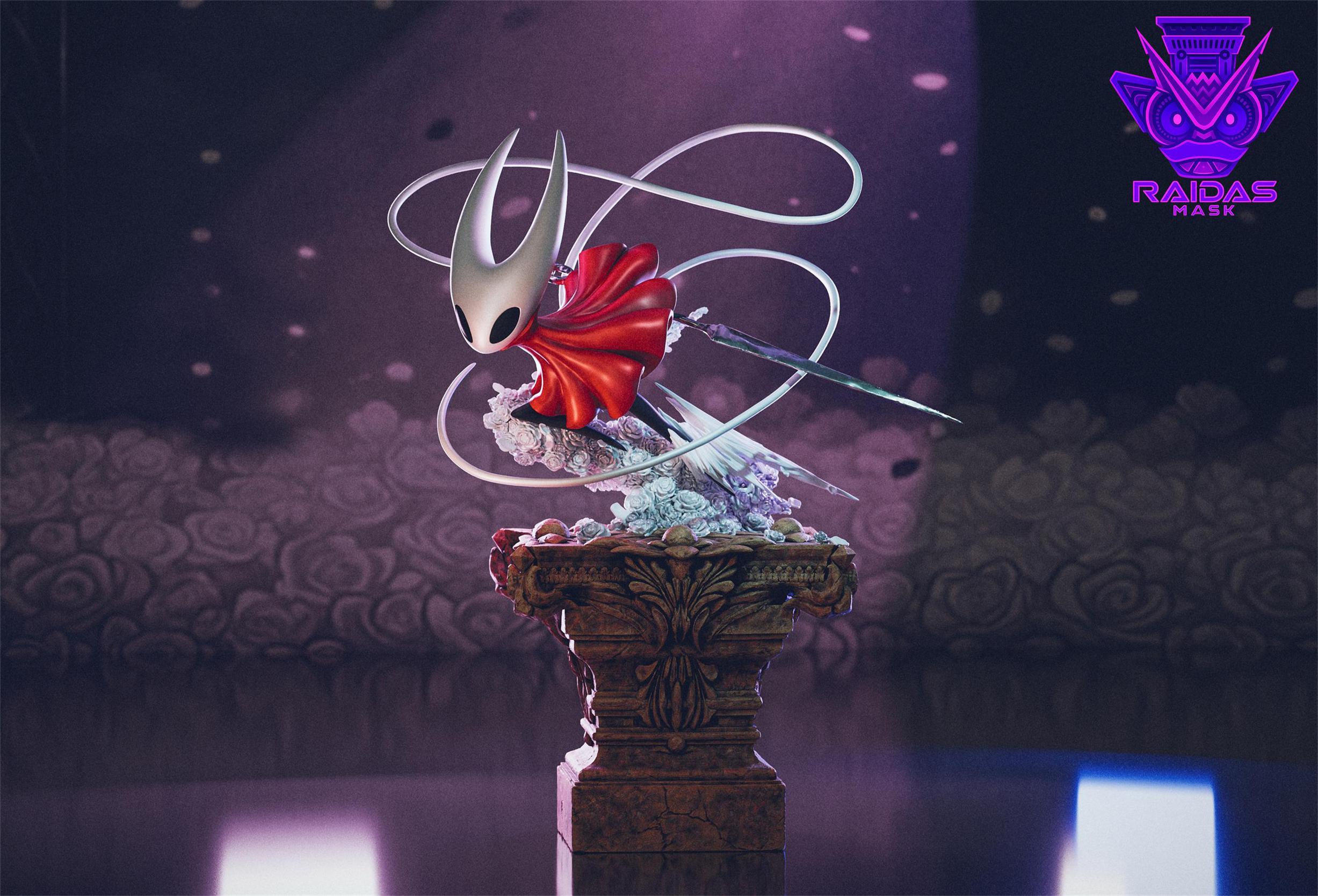 Hollow Knight Silksong Raidas Mask Studio Hornet Resin Statue ...