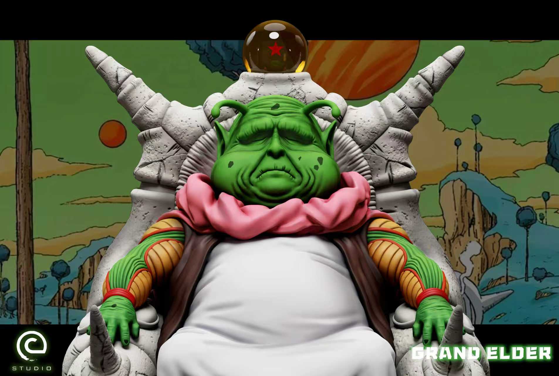Dragon Ball C Studio Namek Arc Grand Elder Resin Statue – ClubHouse Statues