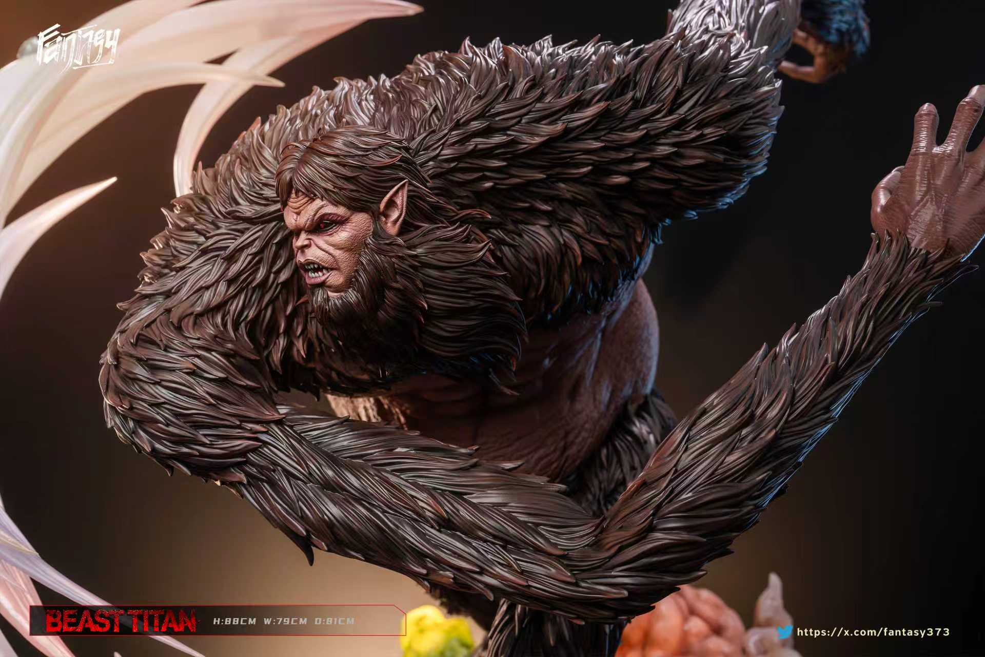 Attack on Titan Fantasy Studio Beast Titan – ClubHouse Statues