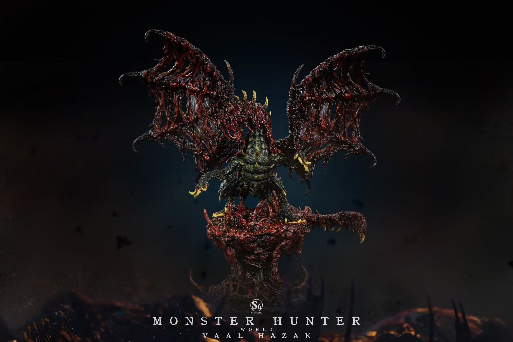 Monster Hunter S6 Studio Vaal Hazak Resin Statue – ClubHouse Statues