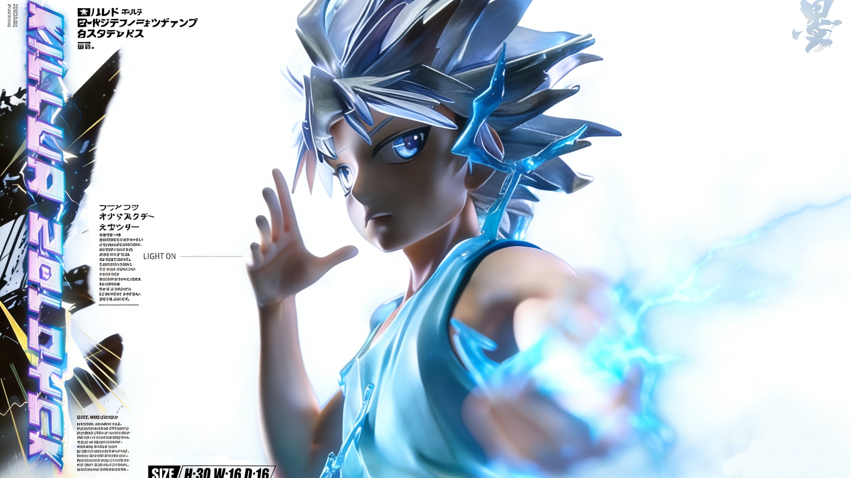 Hunter x Hunter LNK Studio Killua Zoldyck Resin Statue – ClubHouse Statues