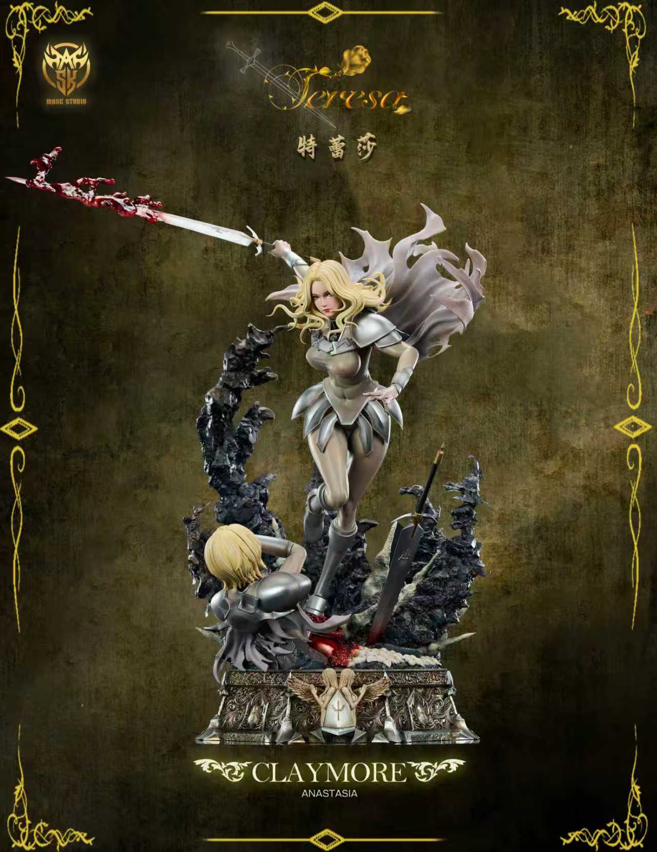 Claymore Mask Studio Teresa Resin Statue – ClubHouse Statues