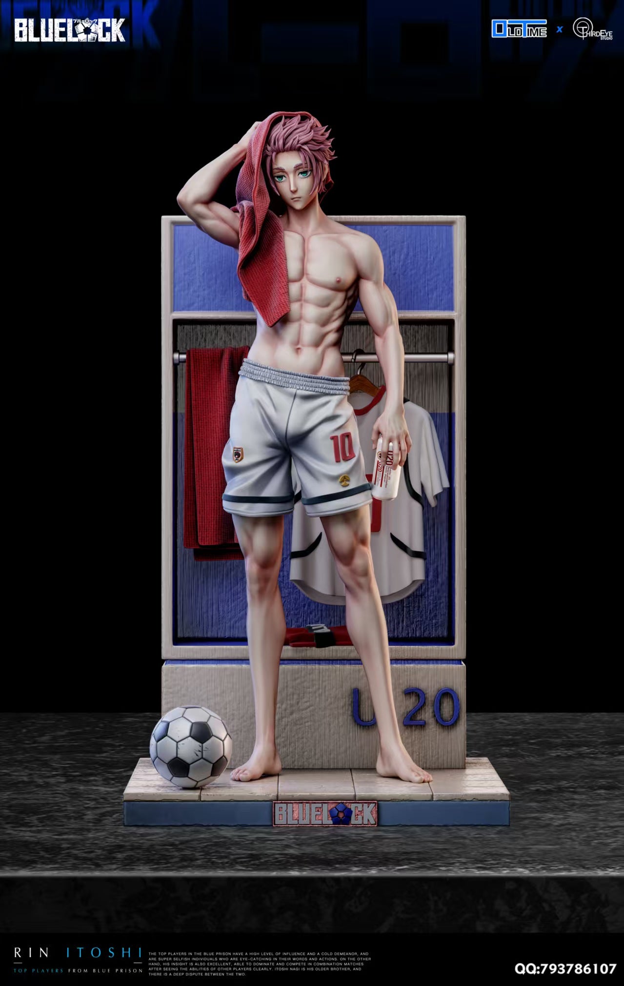 Blue Lock Old Time x Third Eye Studio Itoshi Sae Resin Statue ...