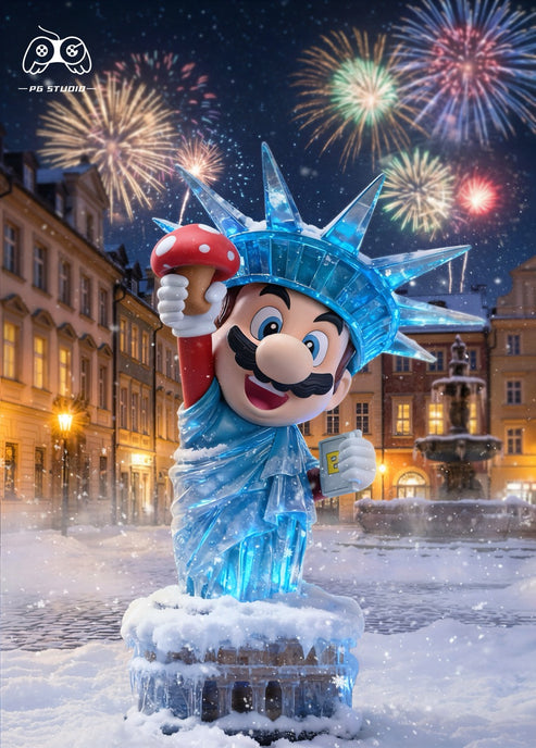 Mario PG Studio Mario Cos Statue of Liberty Resin Statue – ClubHouse ...