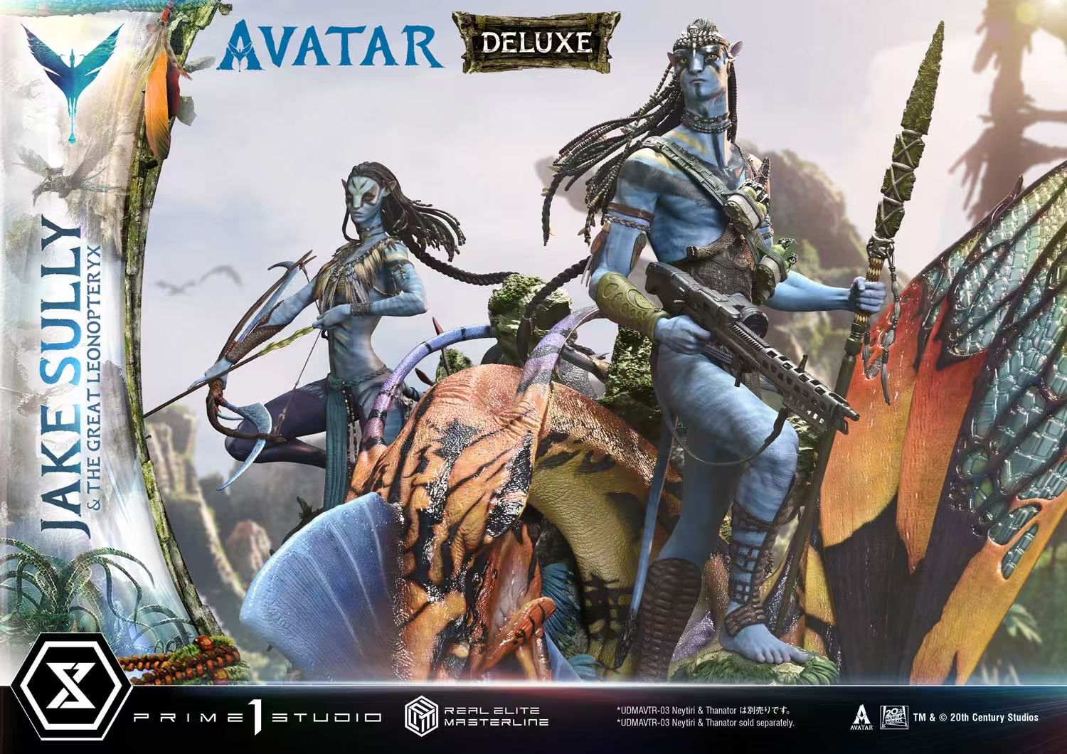 Avatar Prime 1 Studio Jake Sully x The Great Leonopteryx Licensed Resi ...