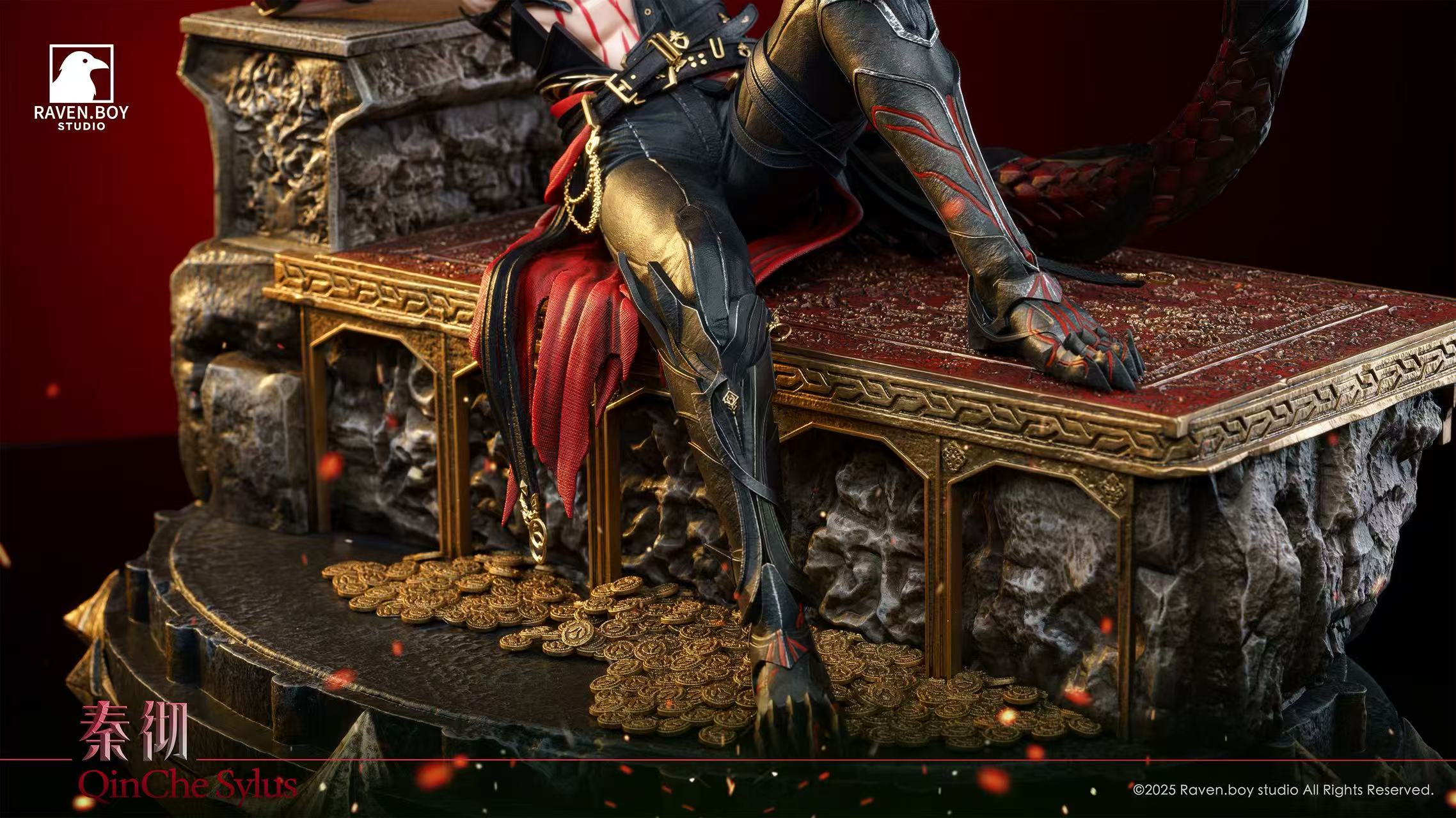 Love and Deepspace Raven boy Studio Sylus Resin Statue – ClubHouse Statues