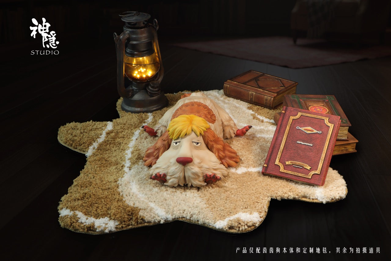 Howls Moving Castle ShenYin Studio Heen Taking A Rest Resin Statue ...