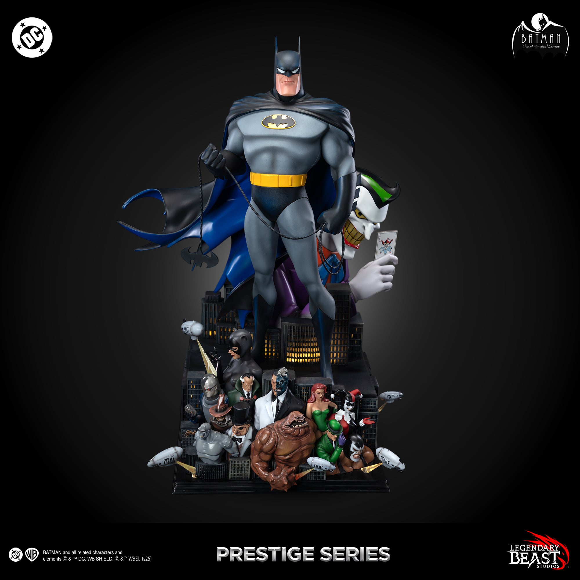 DC Batman Legendary Beast Studio The Animated Series Prestige Licensed ...
