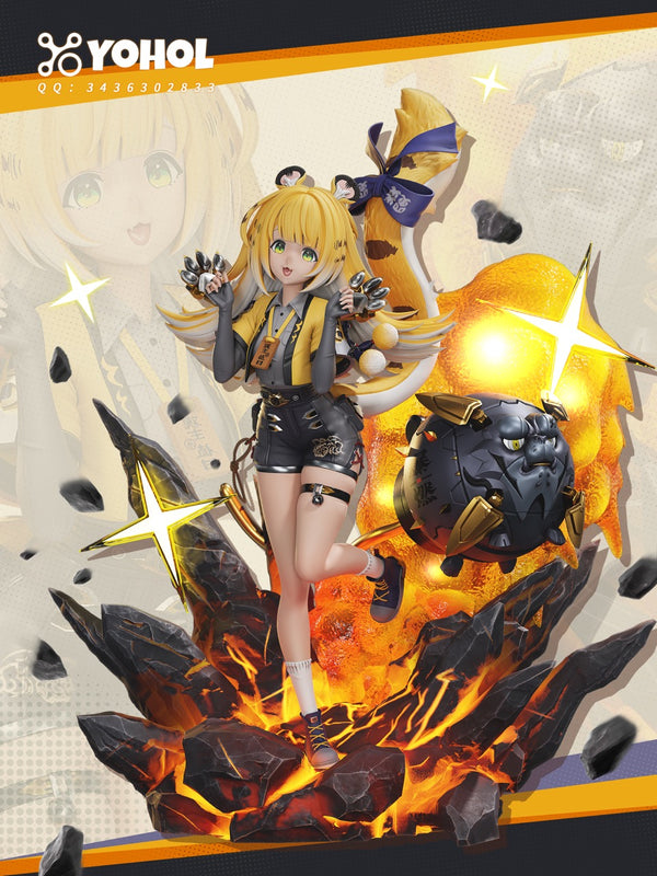 Zenless Zone Zero Yohol Studio Ju Fufu Resin Statue – ClubHouse Statues