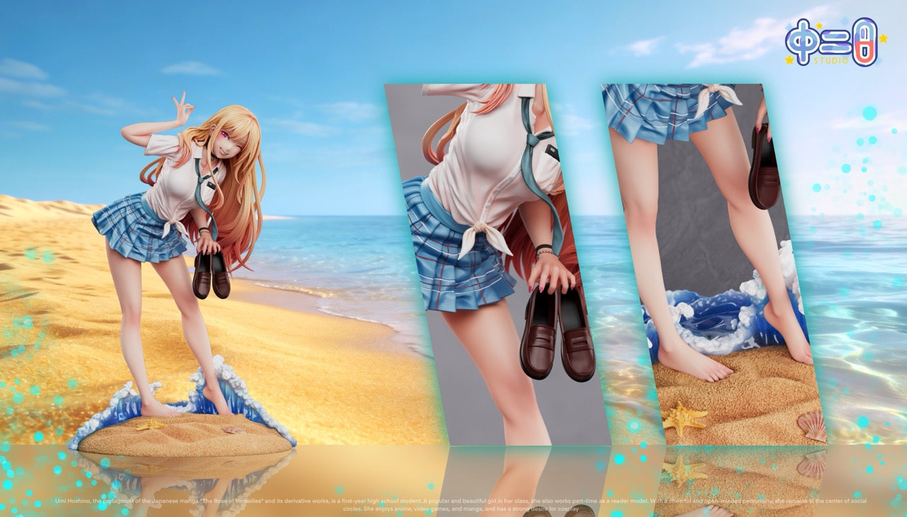 My Dress Up Darling Zhong Er Bing Studio Marin Kitagawa Resin Statue ...