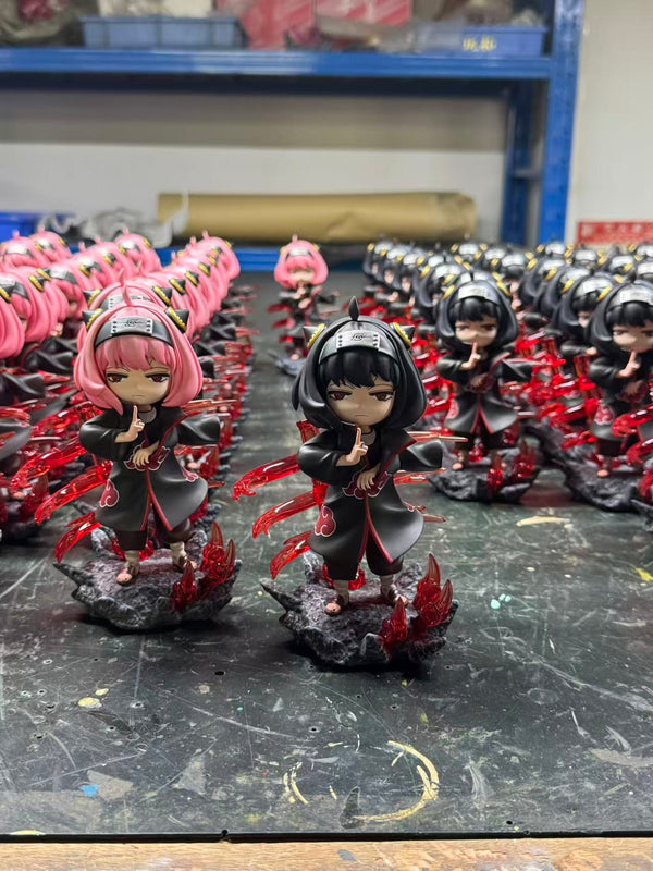 Spy x Family CR Studio Anya Forger COS Uchiha Itachi Resin Statue ...