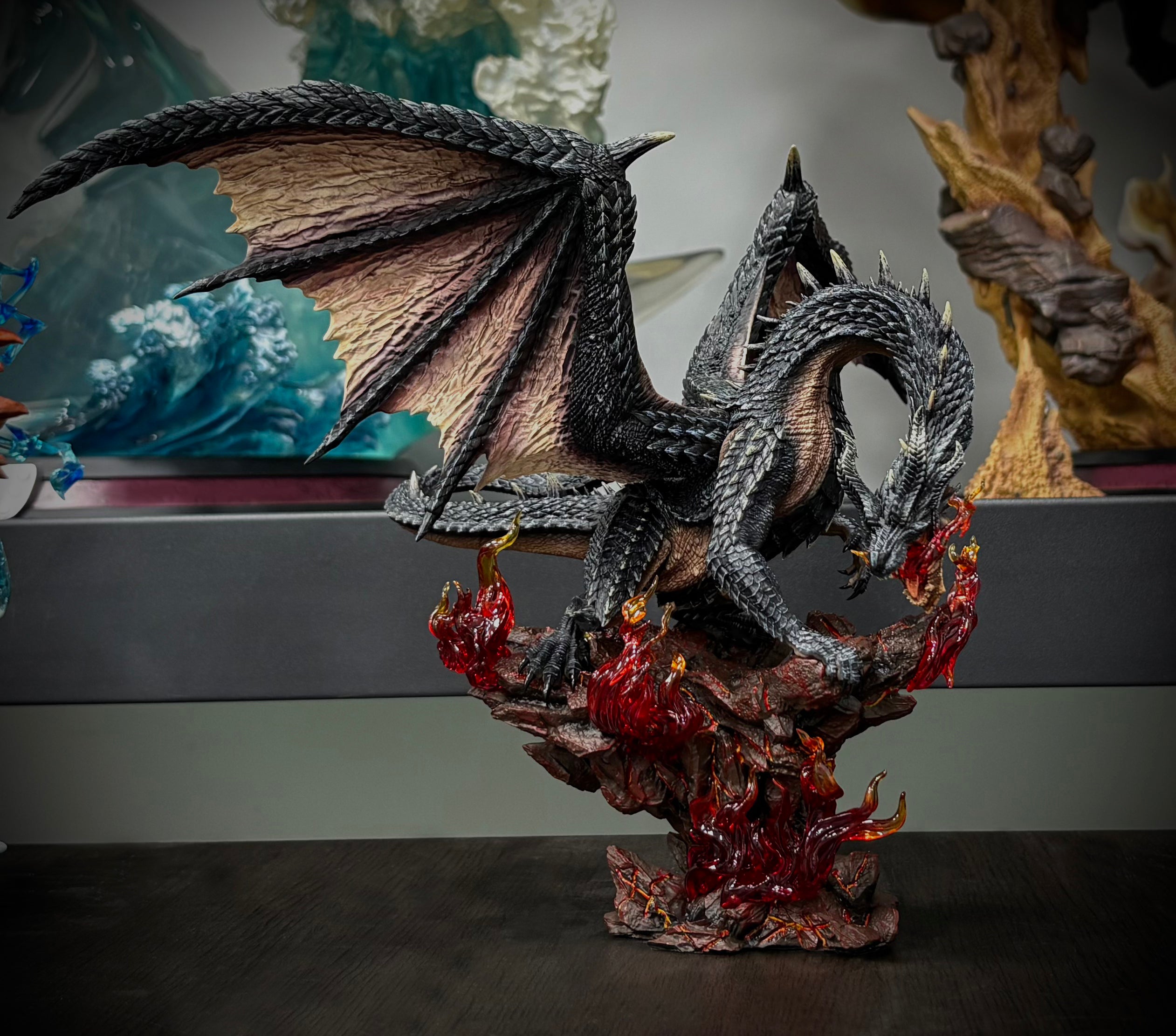 Monster Hunter S6 Studio Fatalis Resin Statue – ClubHouse Statues