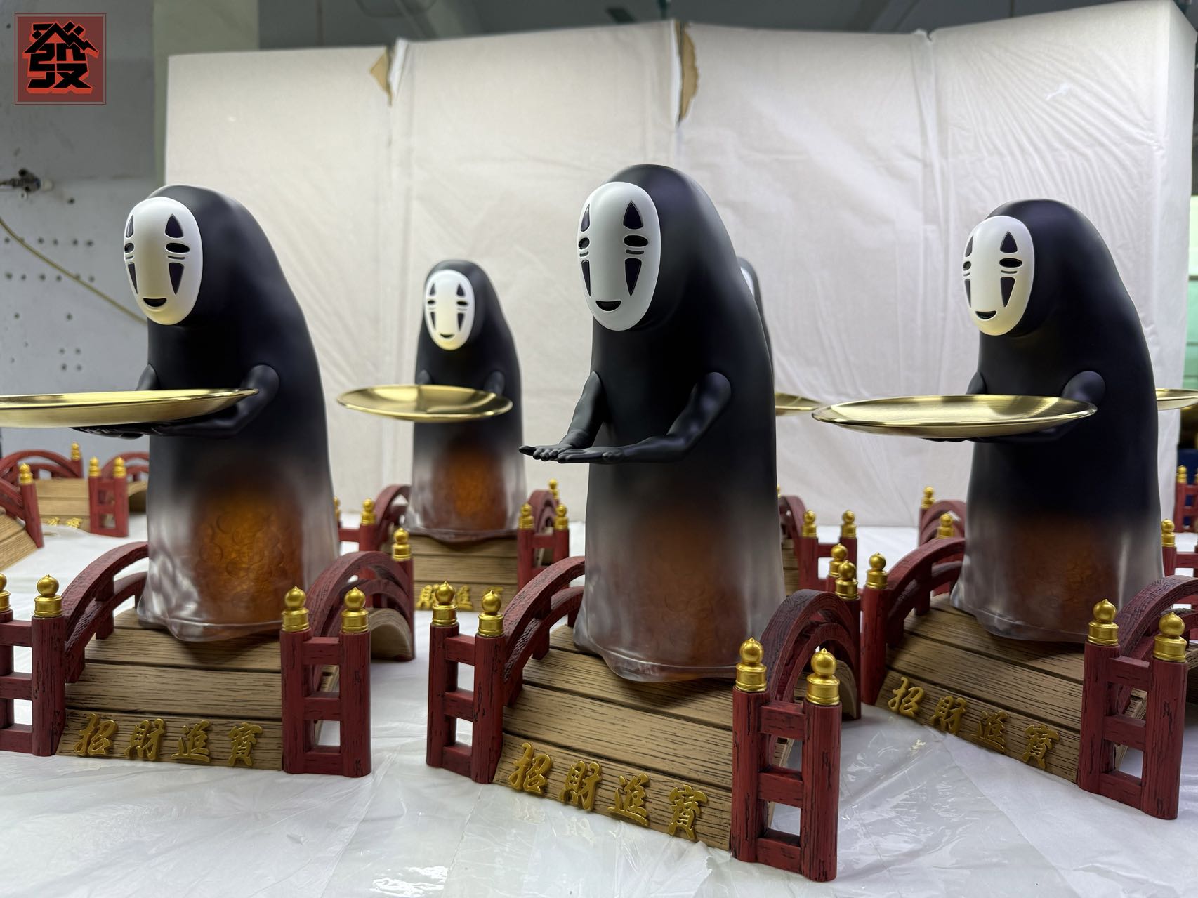 Spirited Away Fa Studio Gold Coin No Face Man Resin Statue – ClubHouse ...