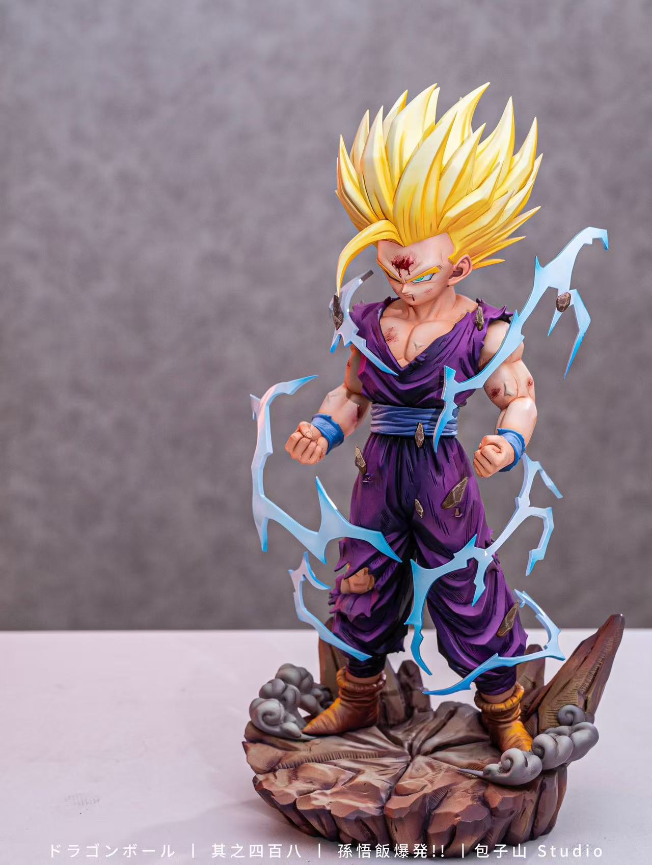 Dragon Ball Bao Zi Shan Studio SSJ2 Gohan Resin Statue – ClubHouse Statues